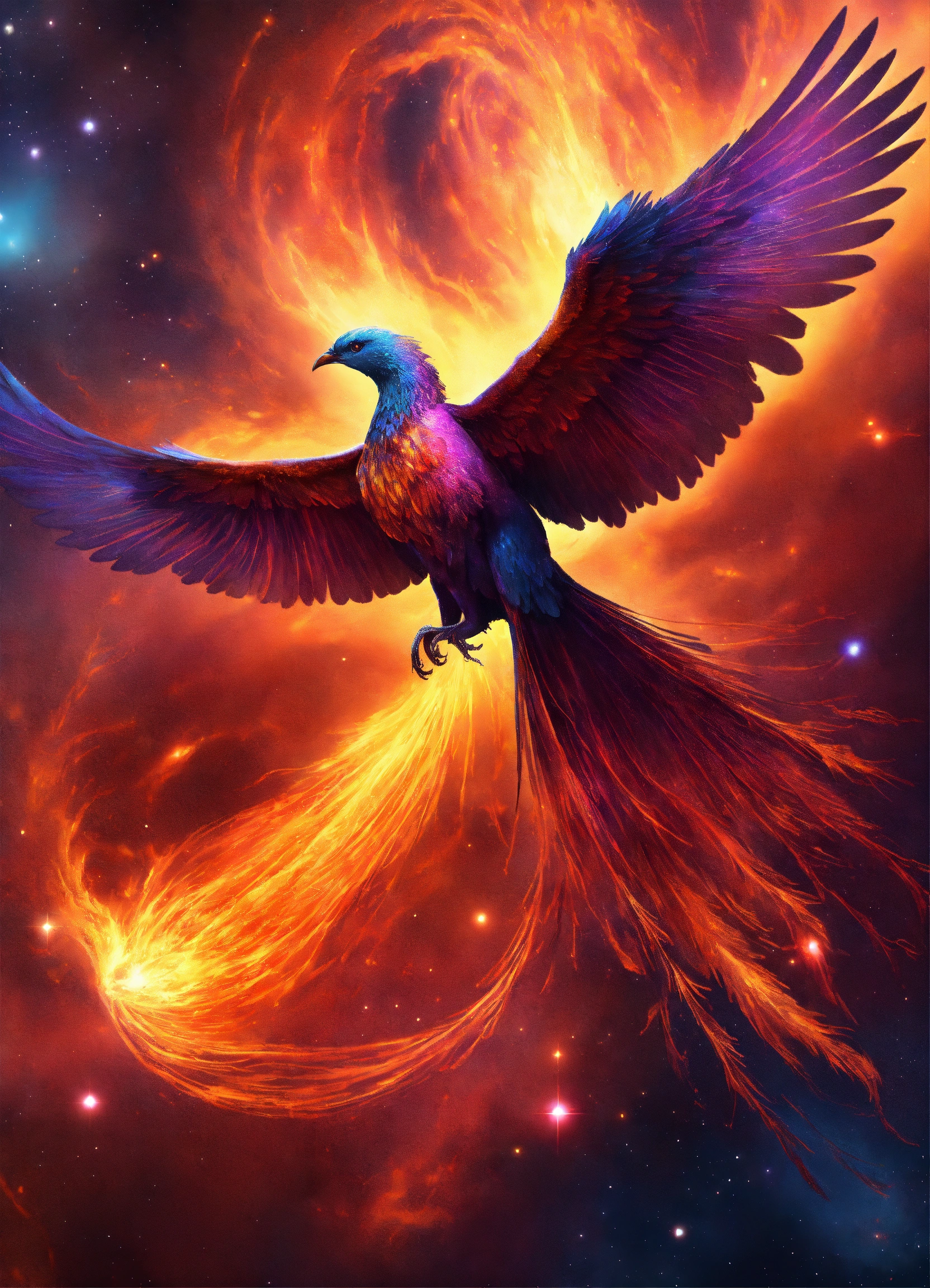 Lexica - Nebula Phoenix Description The Nebula Phoenix is a cosmic bird ...