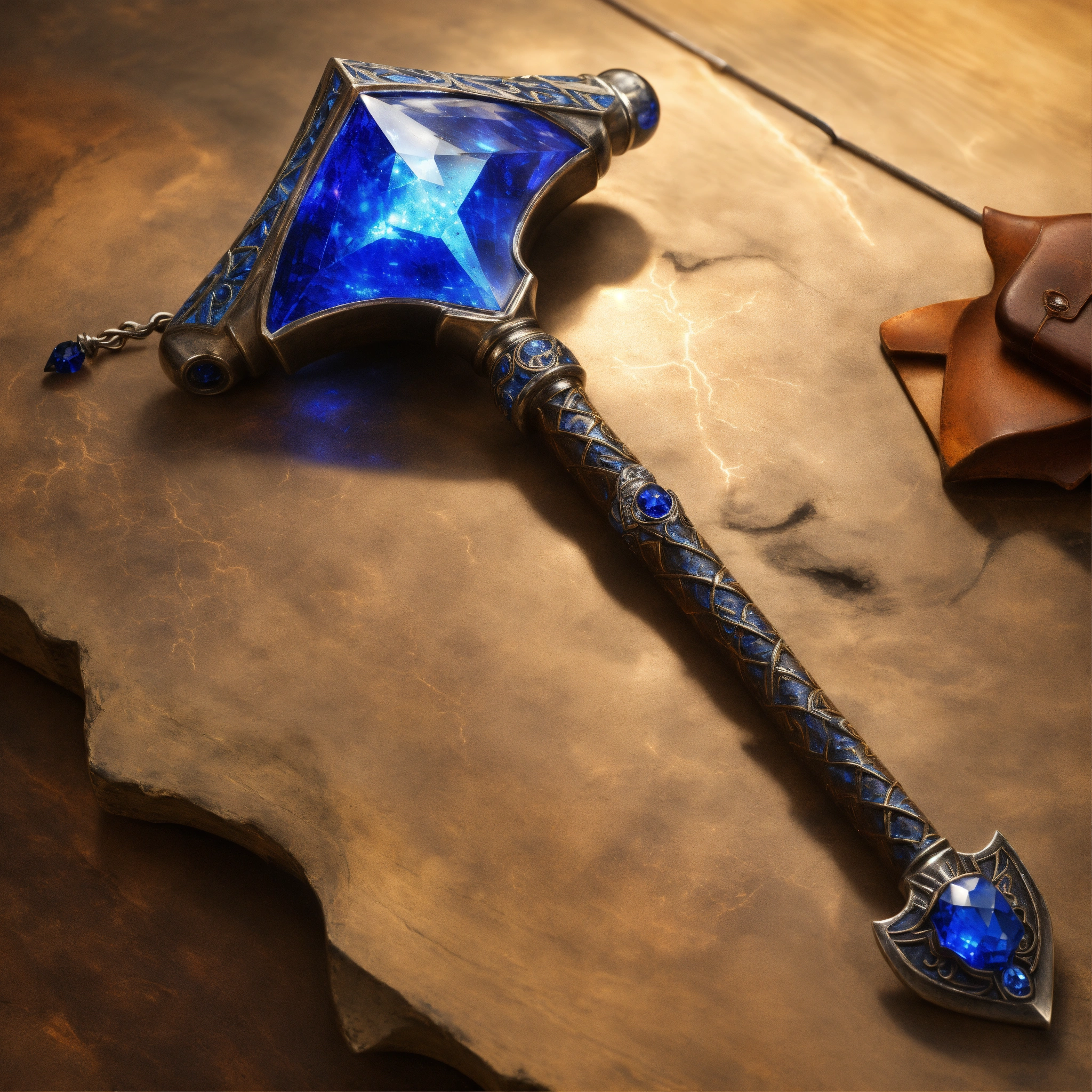 Lexica - Great hammer. Lightning. Weapon. D&D. Large, anvil-sized ...