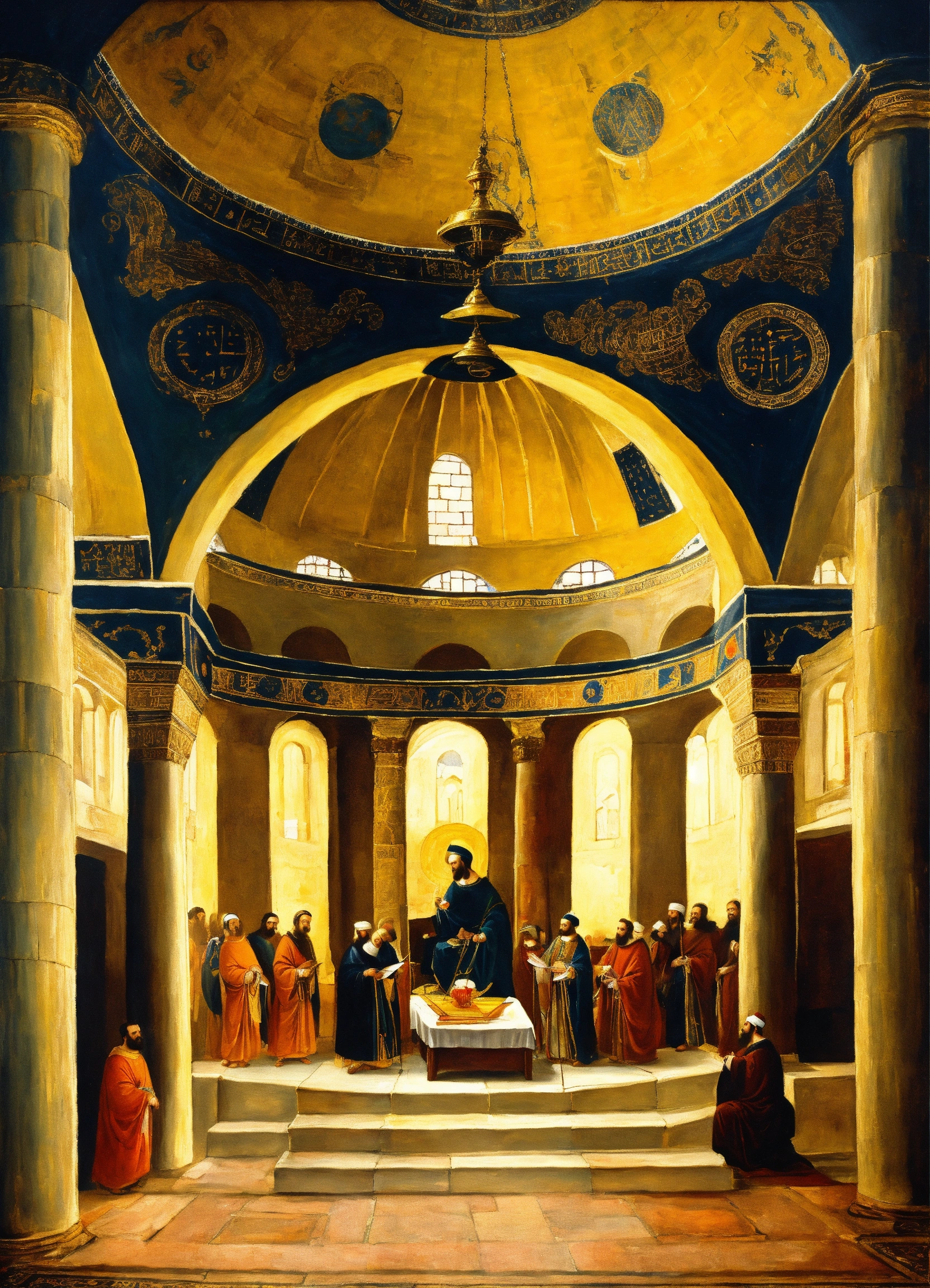 Lexica - Hagia Sophia painting liturgy in byzantine empire