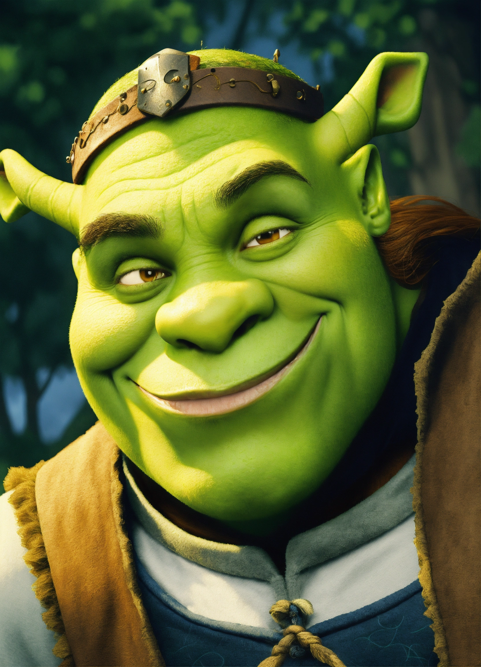 Lexica - Shrek in anime