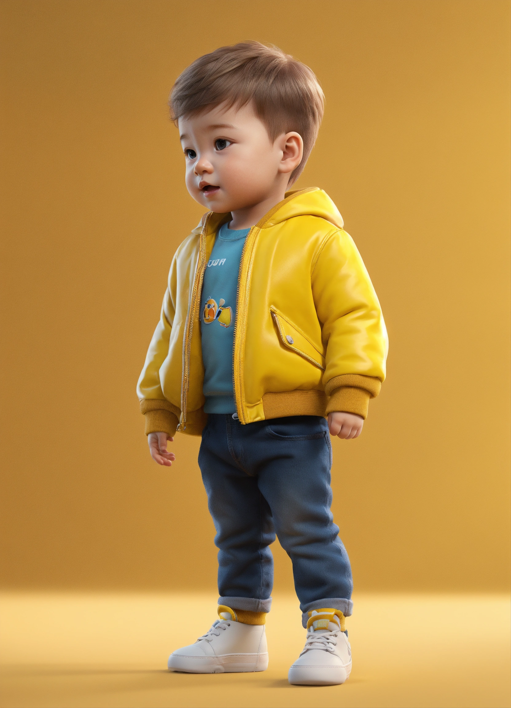 Lexica - A beautiful young a baby boy , full body image of a cute ...