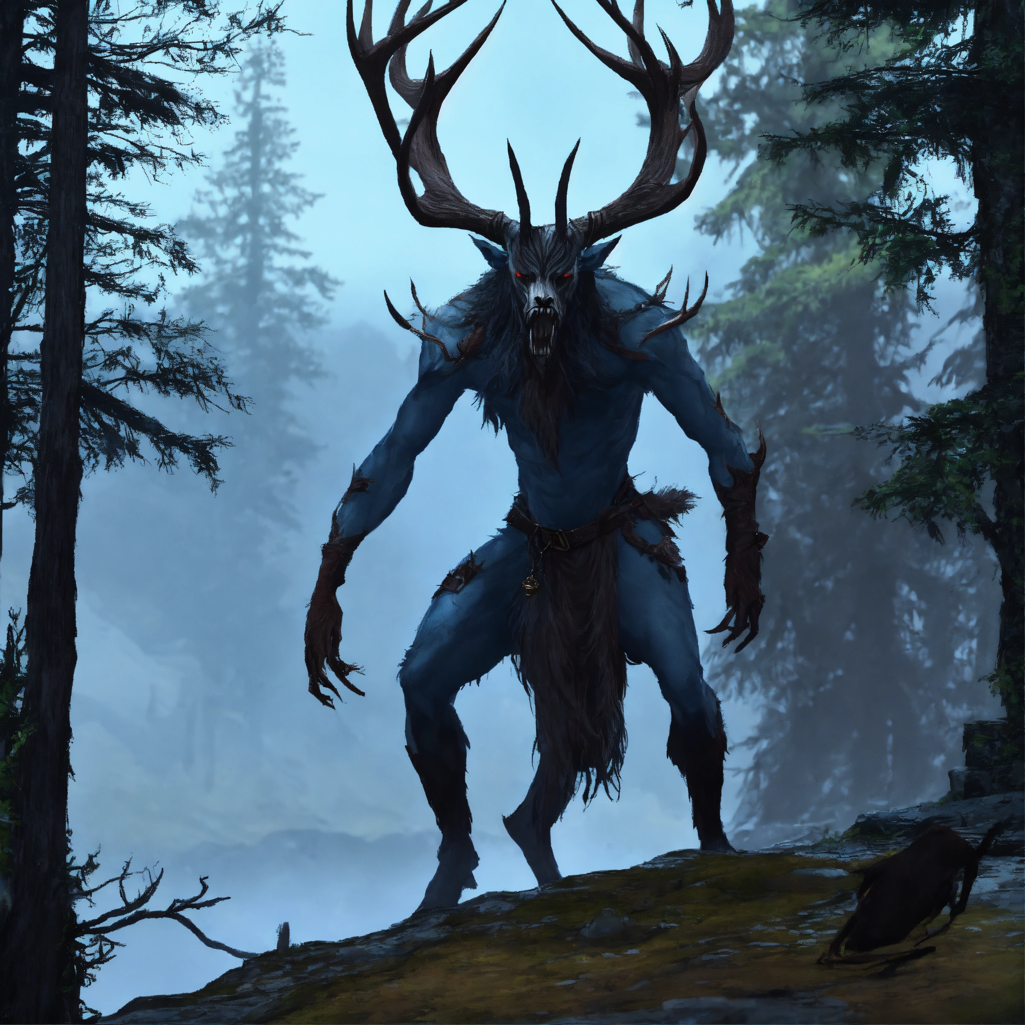 Lexica - Wendigo. D&D, fantasy, cinematic