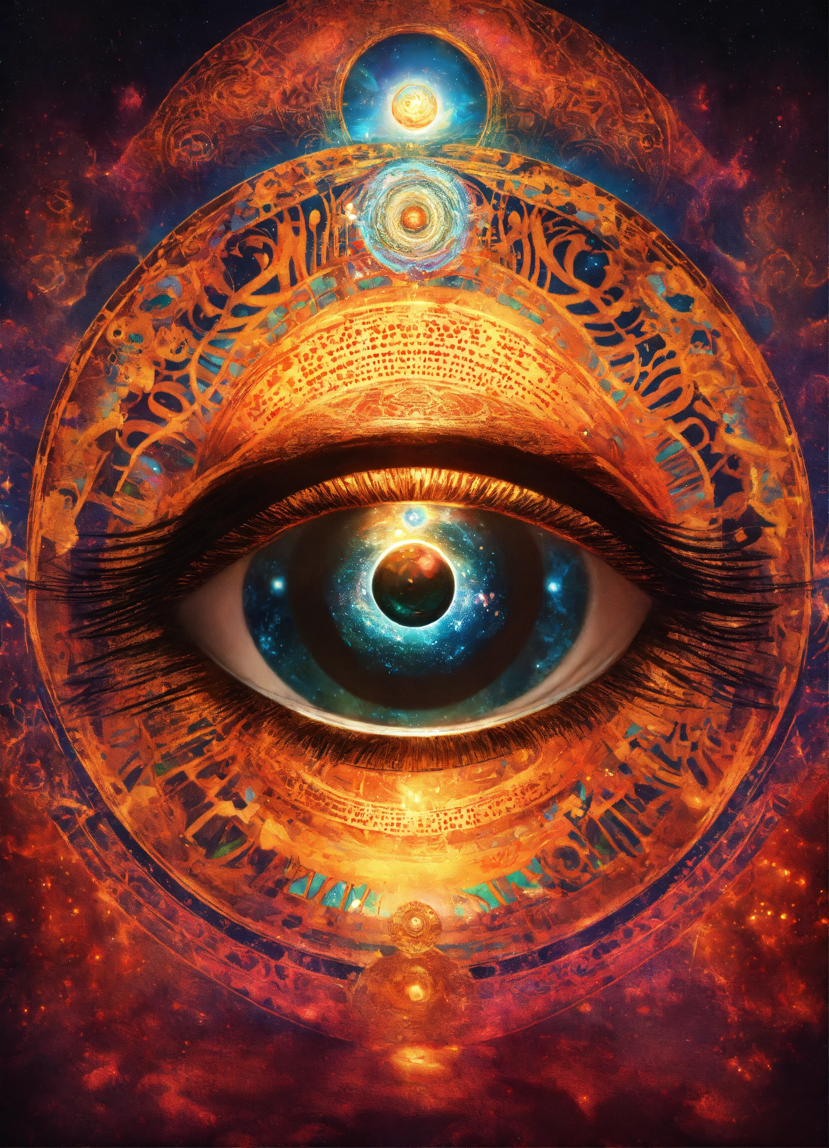 Lexica - Cosmic third eye visual insight media production zen