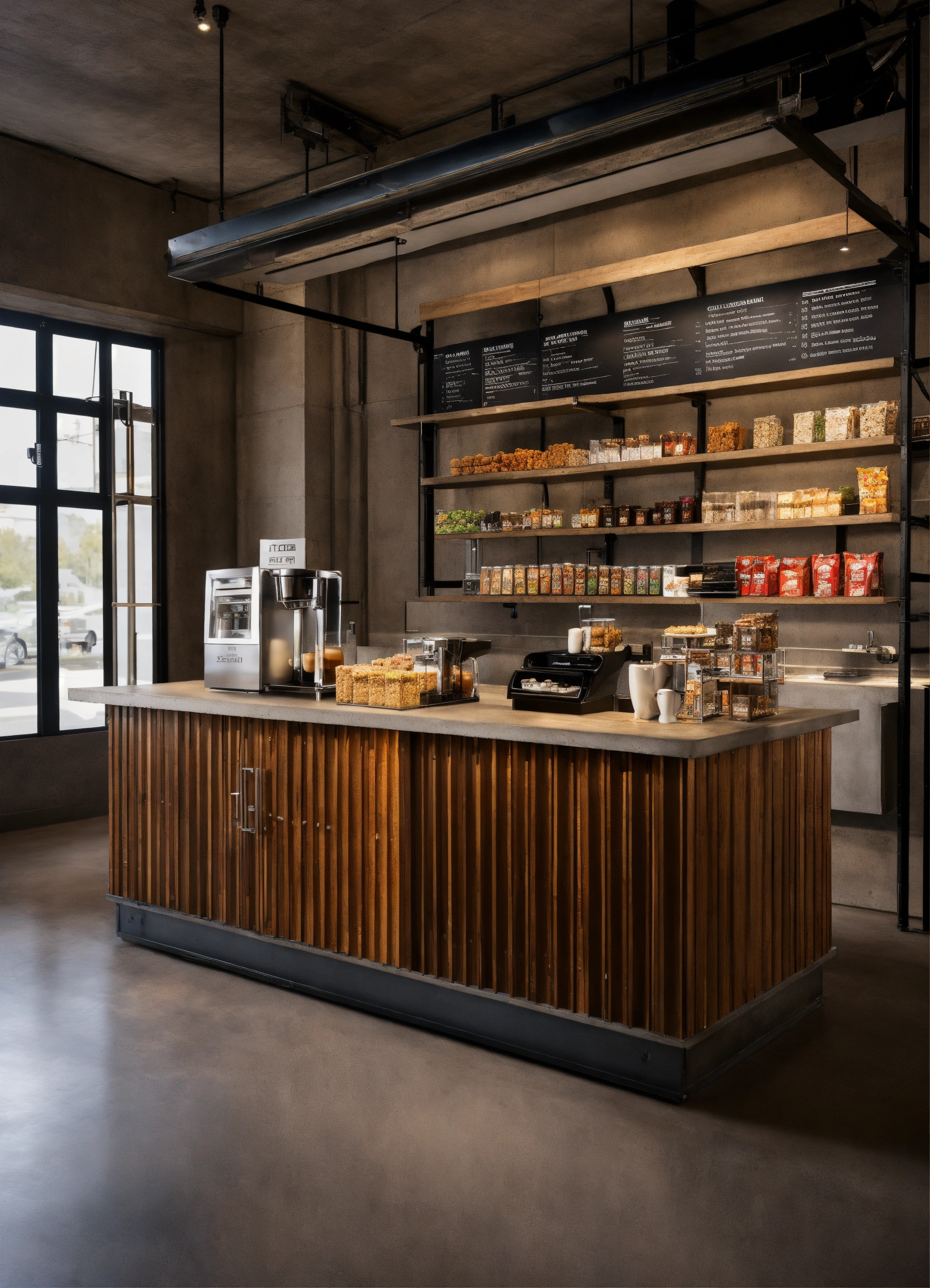 Lexica - A self serve breakroom snack bar with snacks on an easy to ...