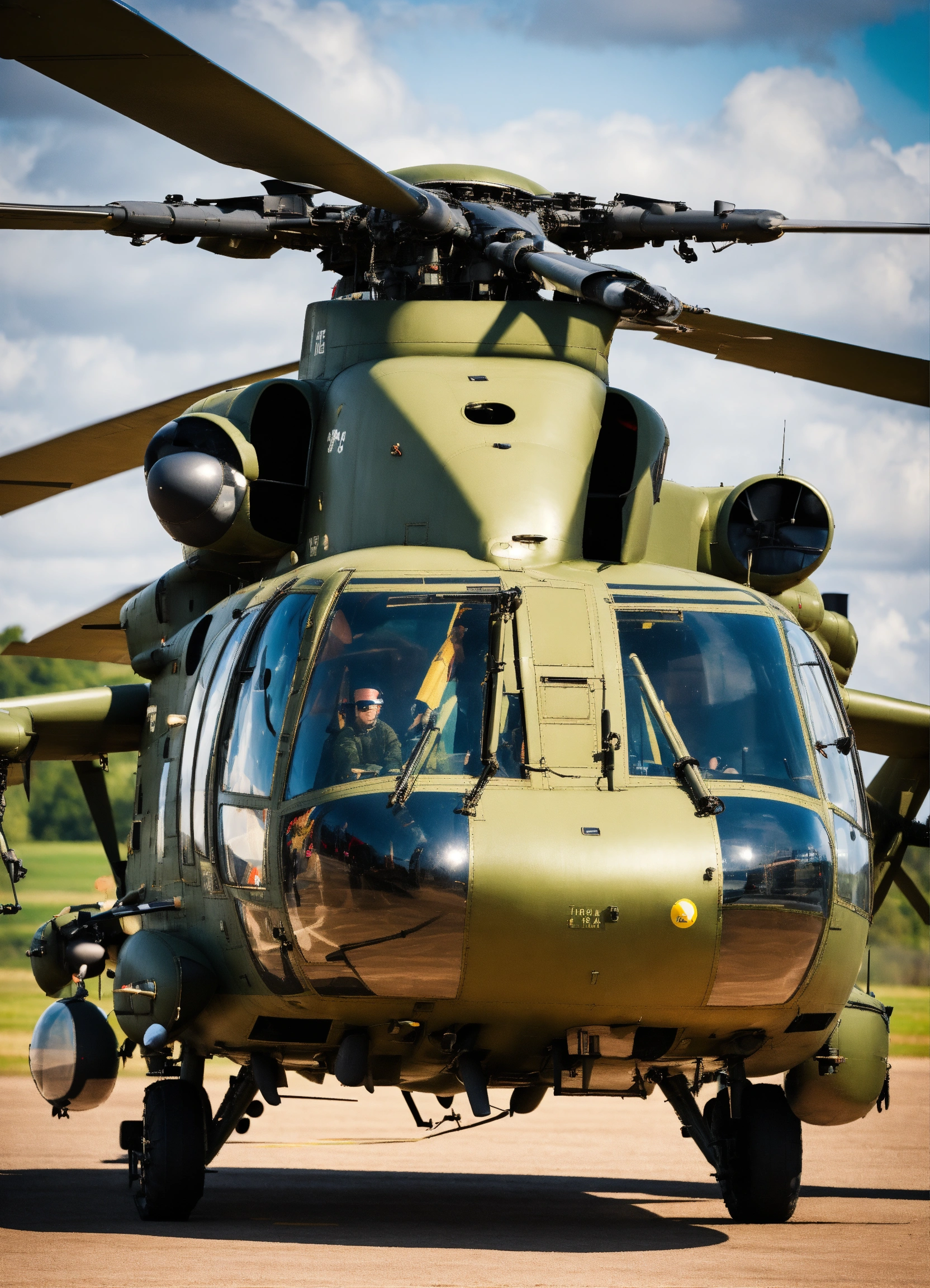 Lexica - English modern massive military helicopter