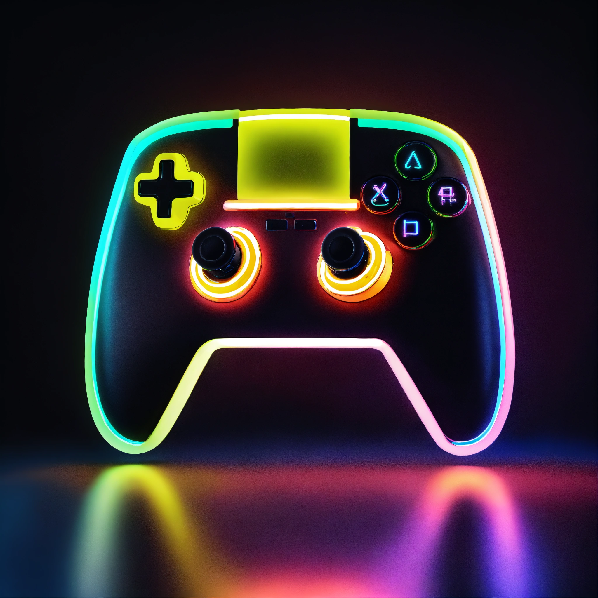 Lexica - Design a single futuristic, neon-colored modern-style gaming ...