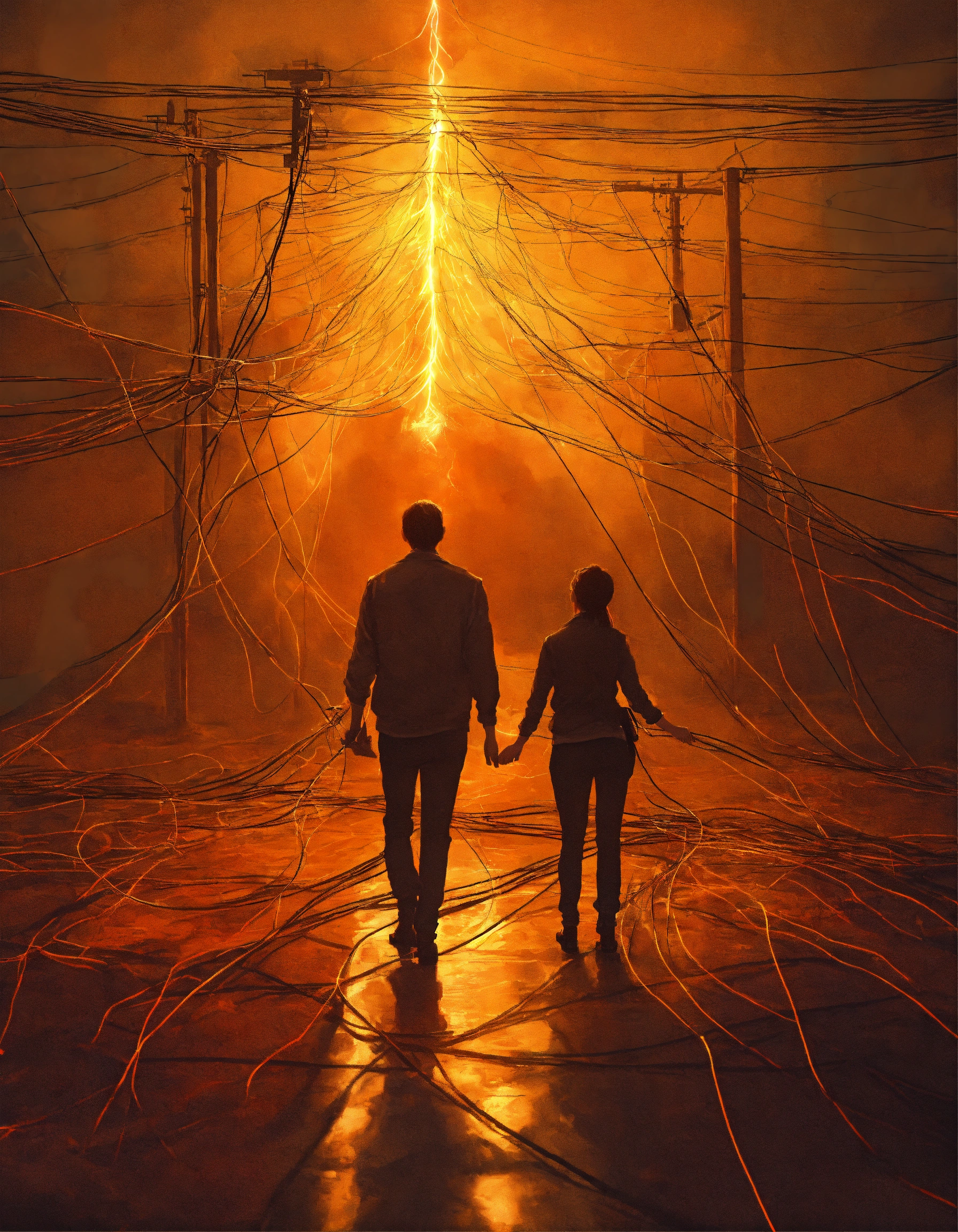 Lexica - A system of spiritual energetic entanglement. Several people ...