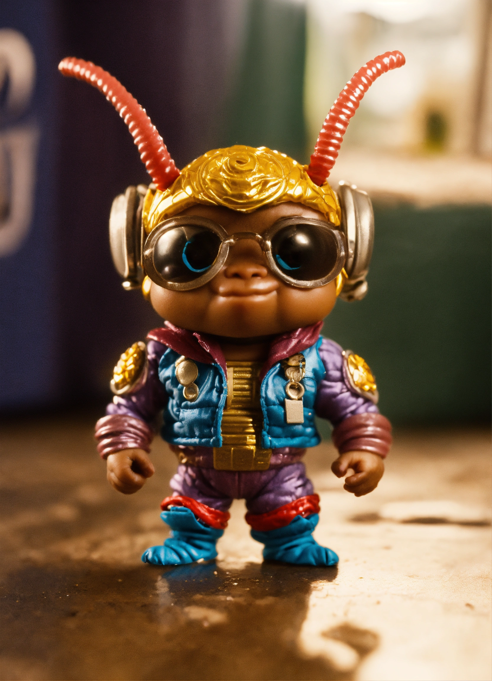 Lexica - 1 inch Bug size Shrunk tiny shrinking micro Rapper fairy toy ...