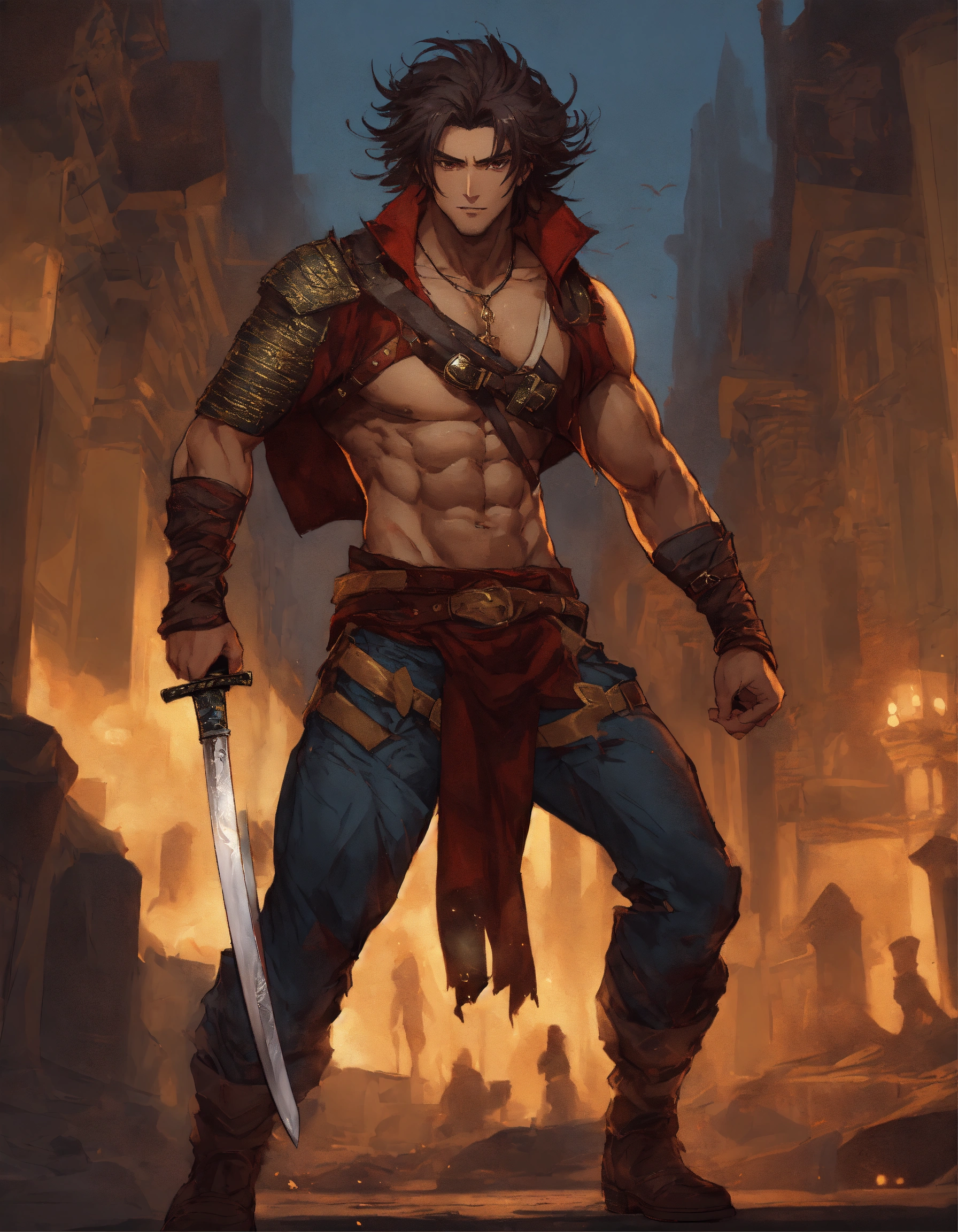 Lexica - A typical “hero” character, who is a half-vampire. Its skin is ...