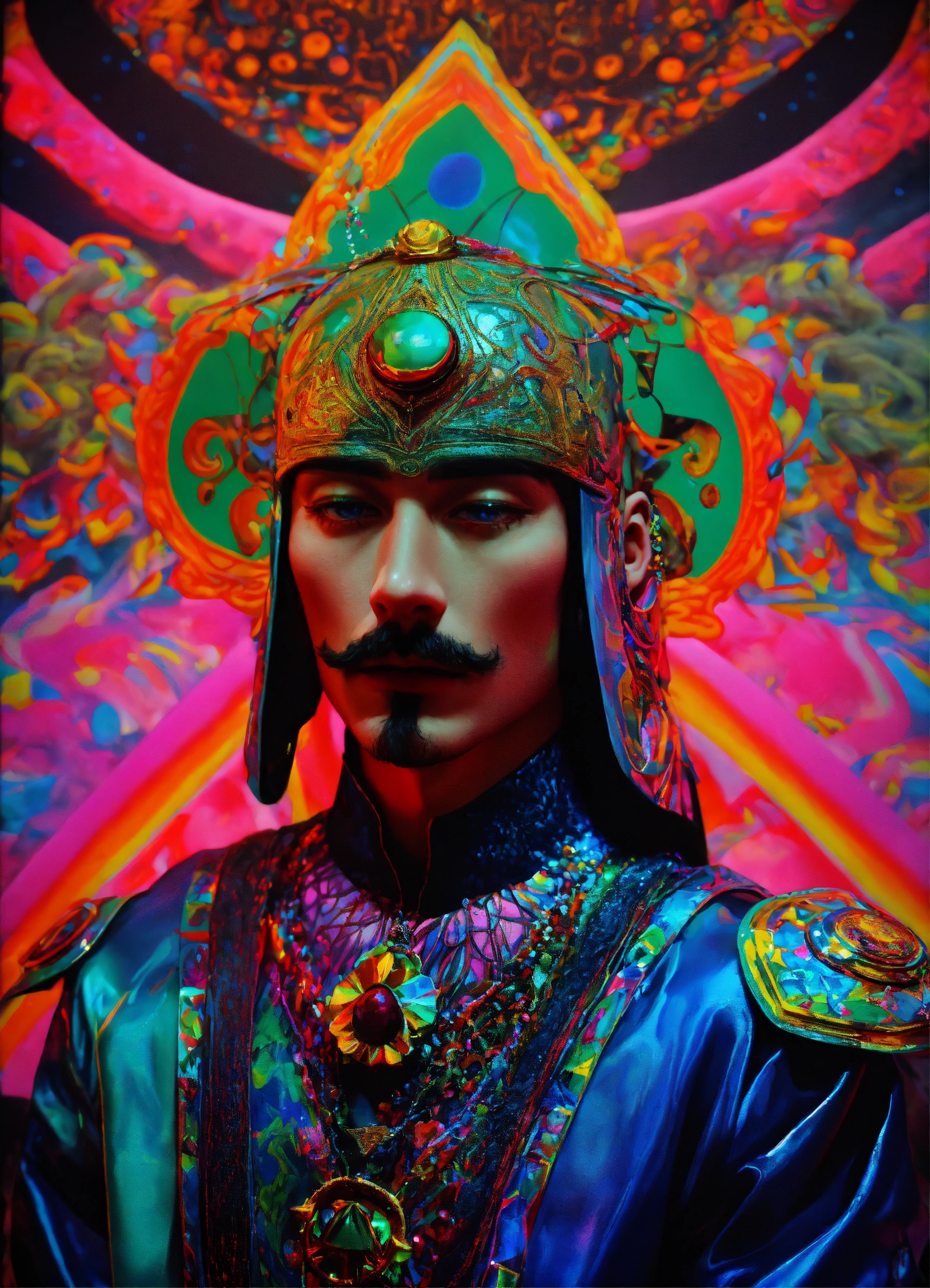 Lexica - Holy Mountain the Movie Photorealistic 3D 35 mm portrait of ...