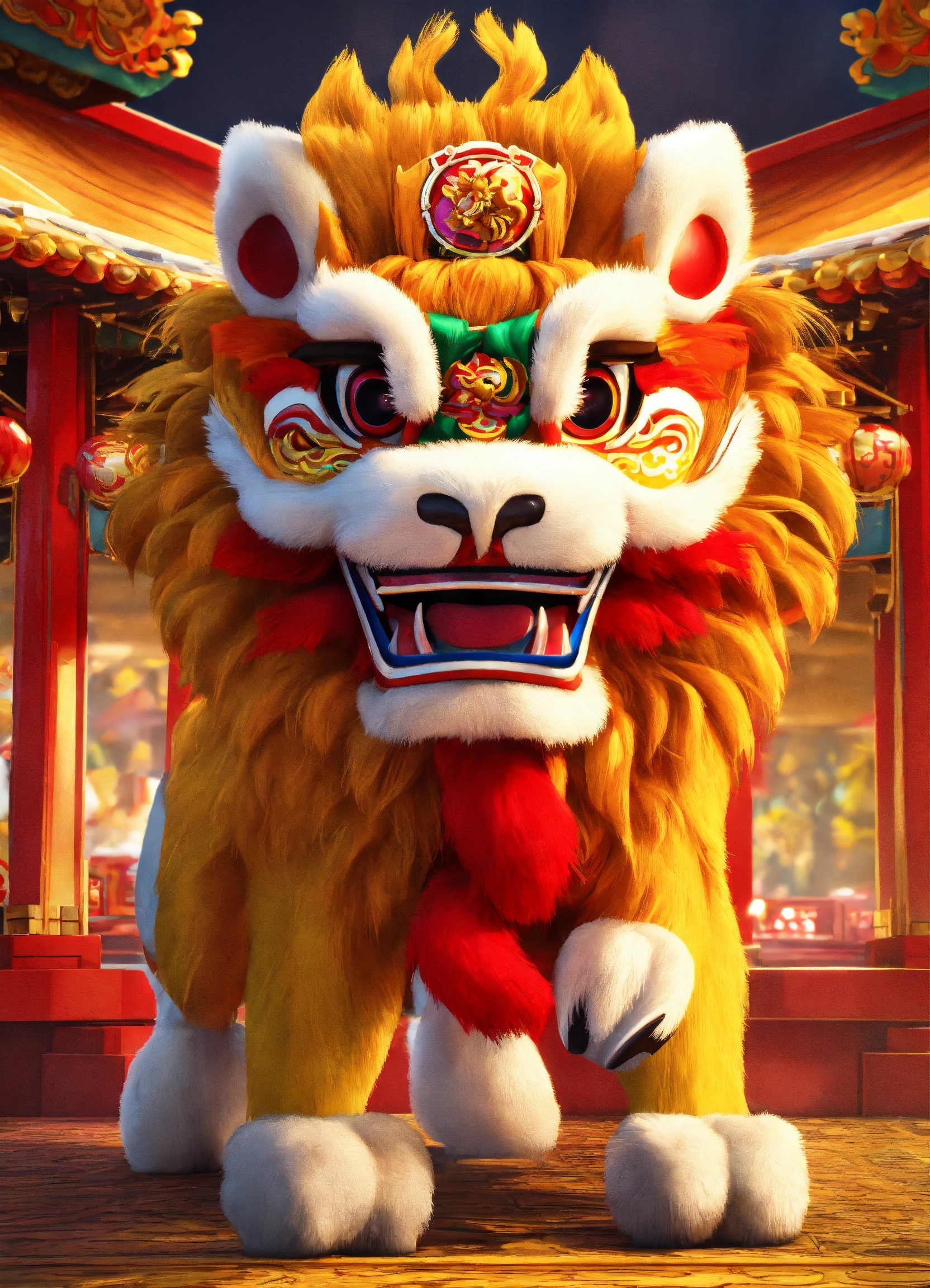 Lexica - 3d lion dance slot game