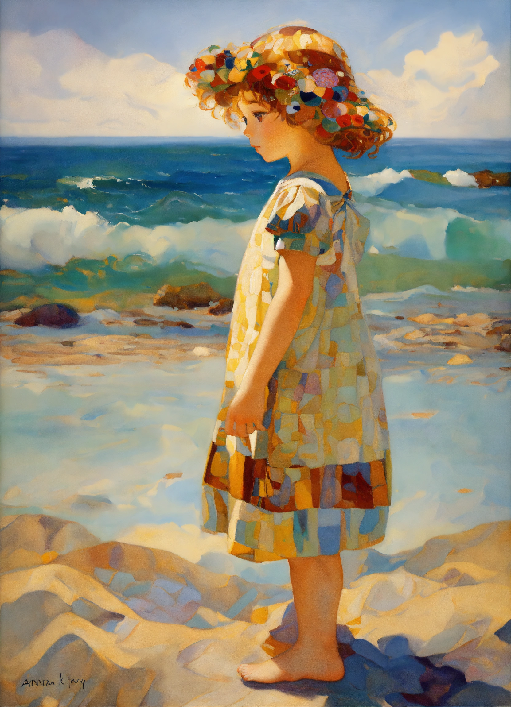 Lexica - A breathtaking oil painting of a full body view of a beautiful ...