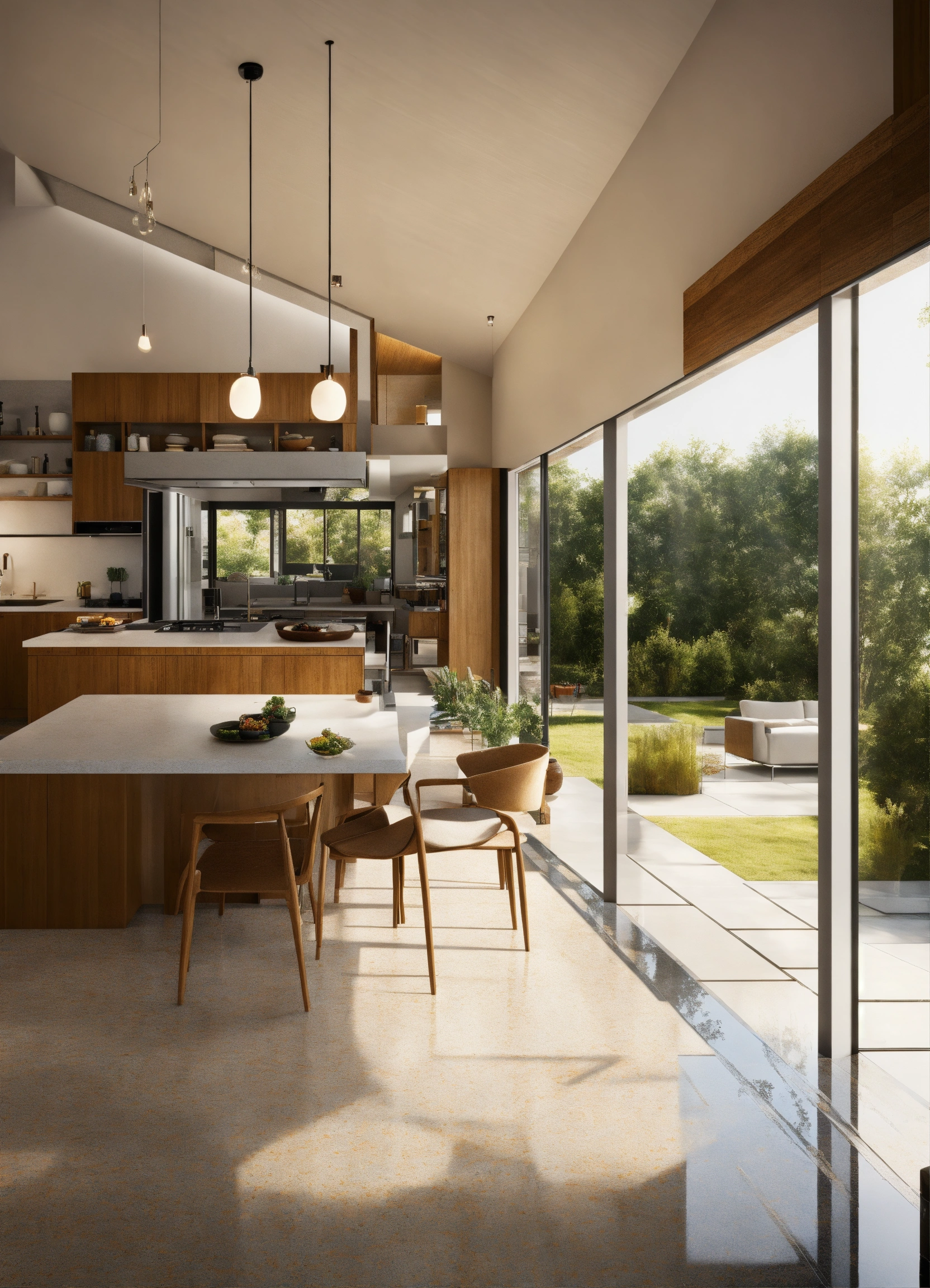 Lexica - American modern style house in one level medium size house ...