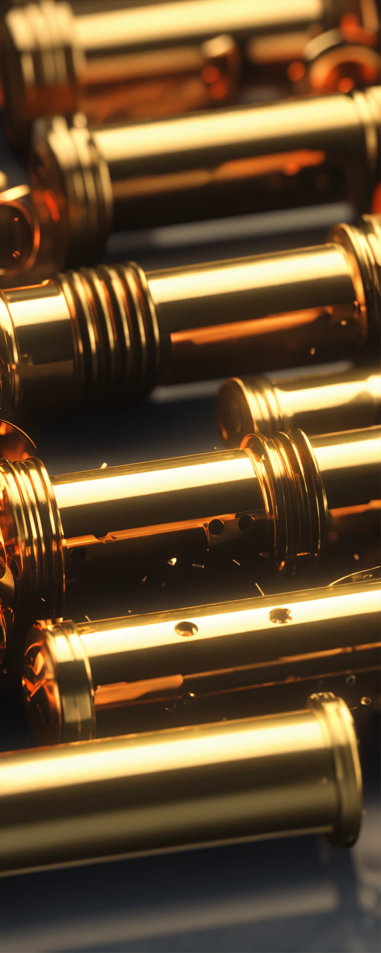 Lexica - A gun shooting LSS bullets, 3d render