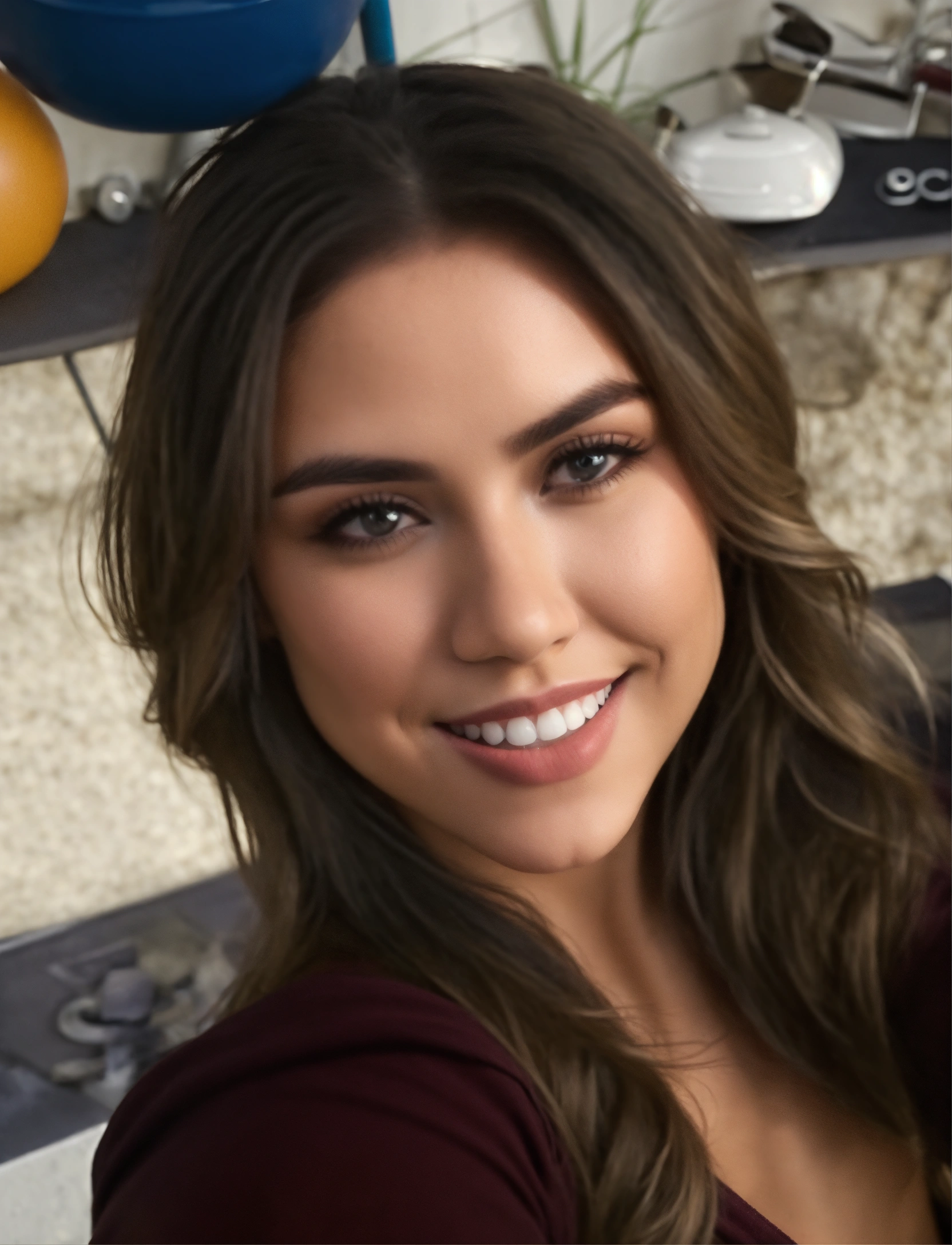 Lexica - Medium bust. Round rear end. Swimsuit