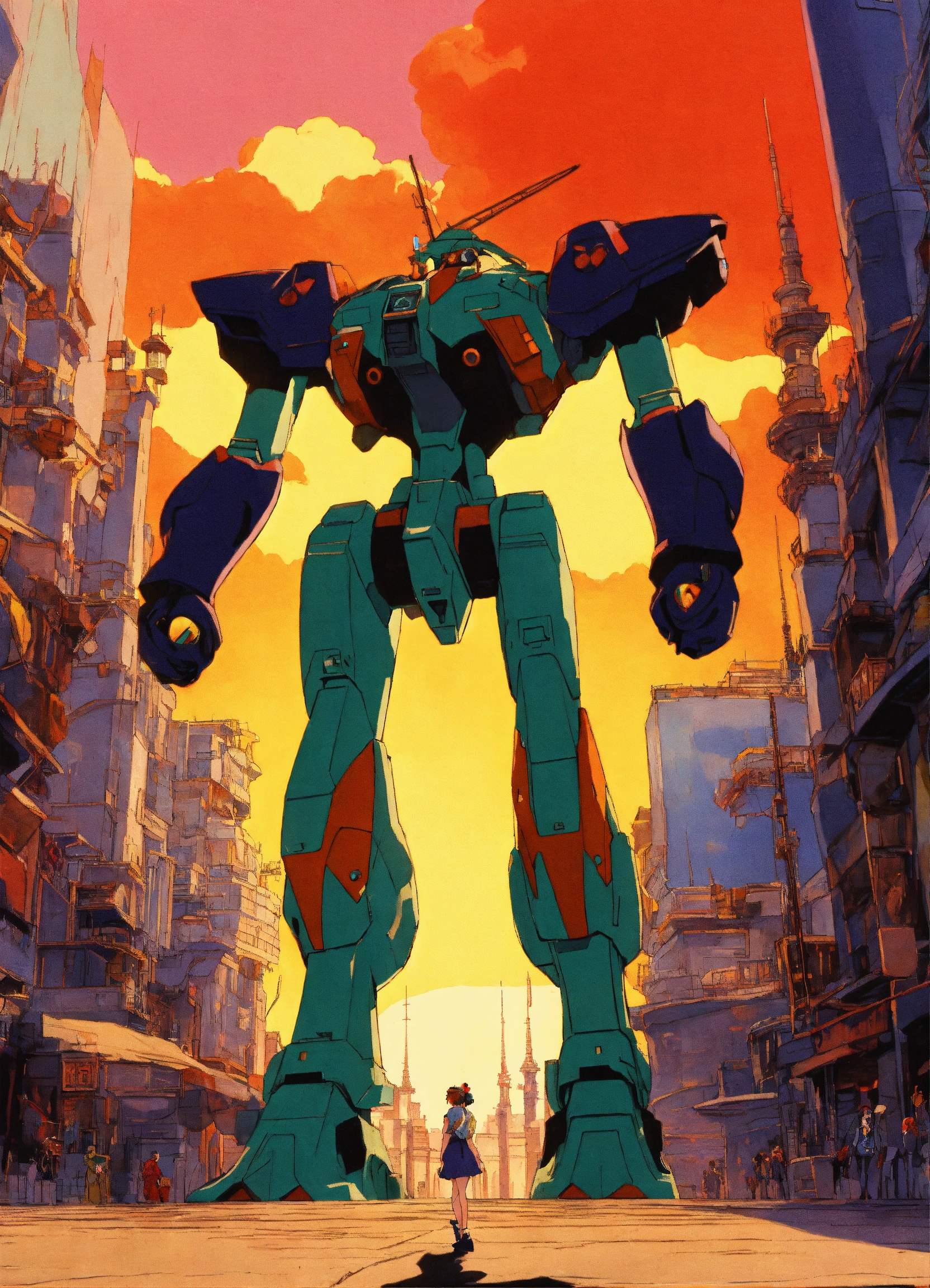 Lexica - The city of atlantis of disney in Vintage anime screenshot ...