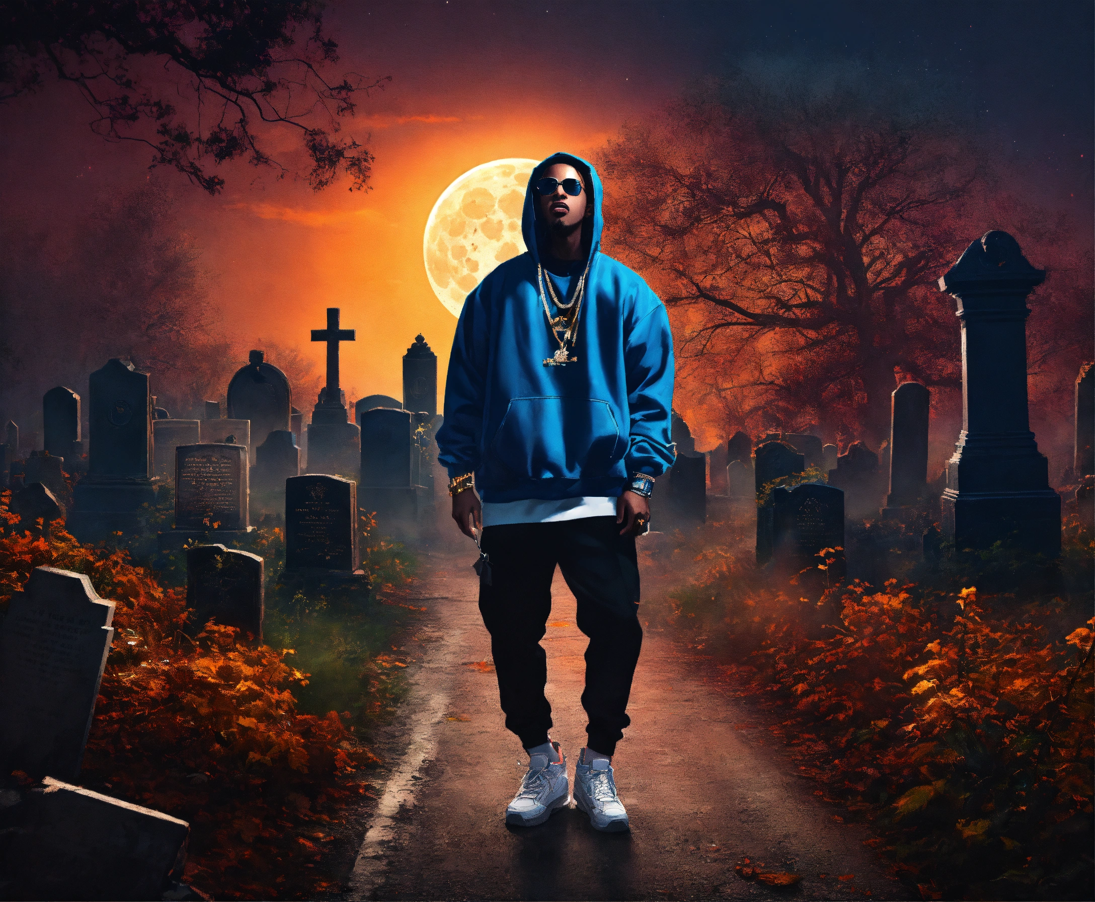 Lexica - A funky rapper is dropping dope rhymes in a haunted graveyard ...