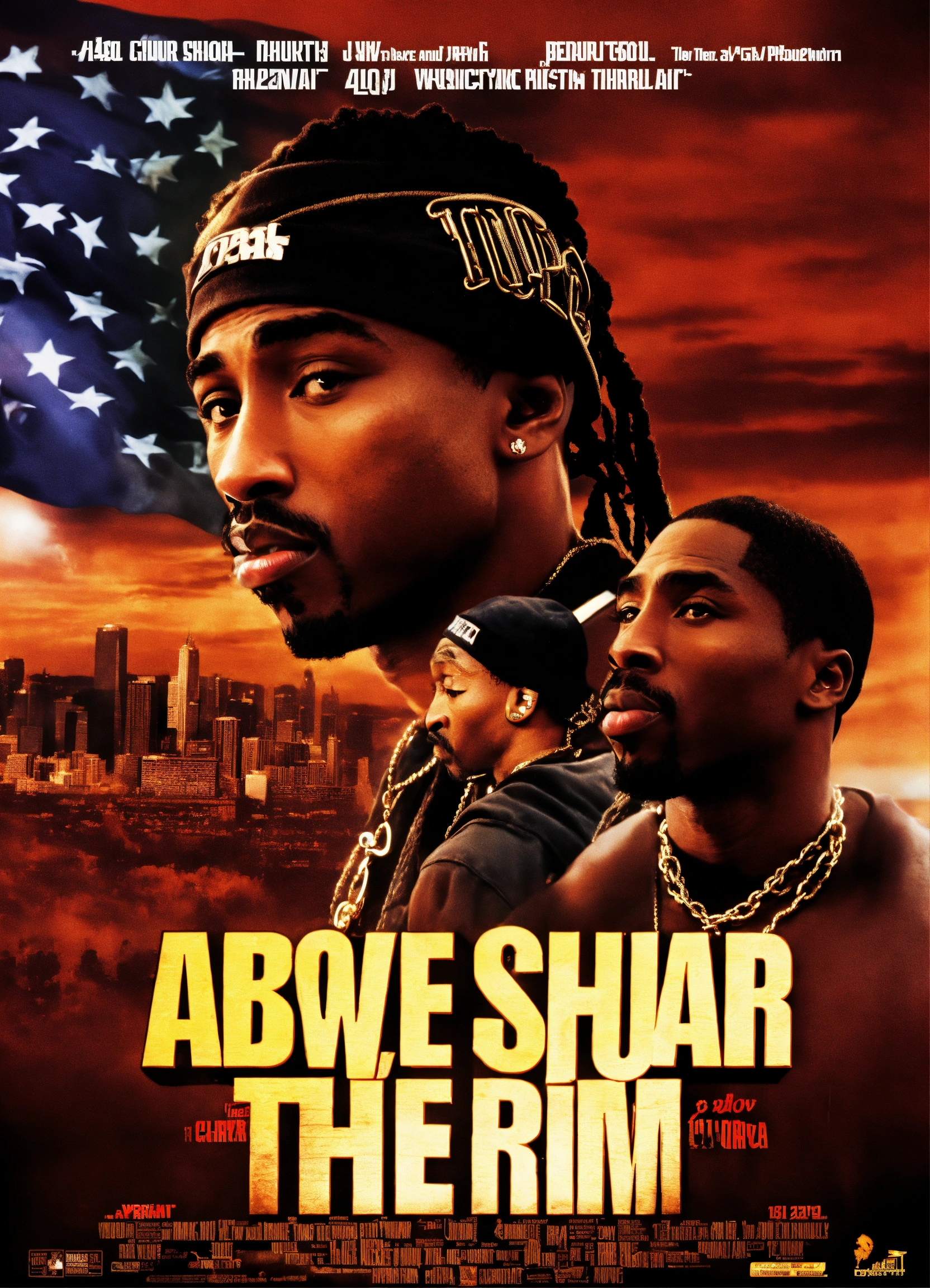 Lexica - Tupac Shakur Above the Rim Movie Poster