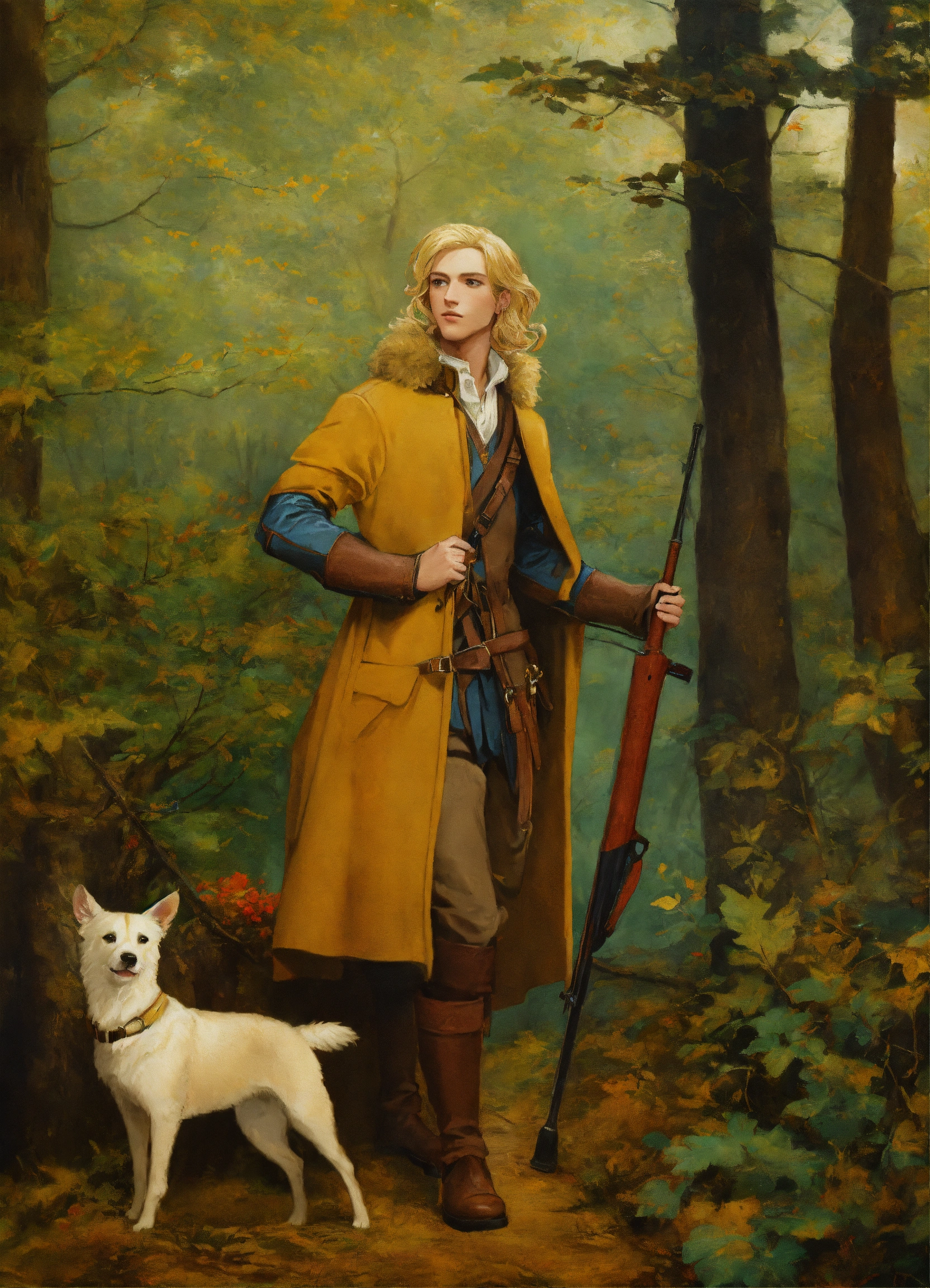 Lexica - A blond hunter in the wood renaissance