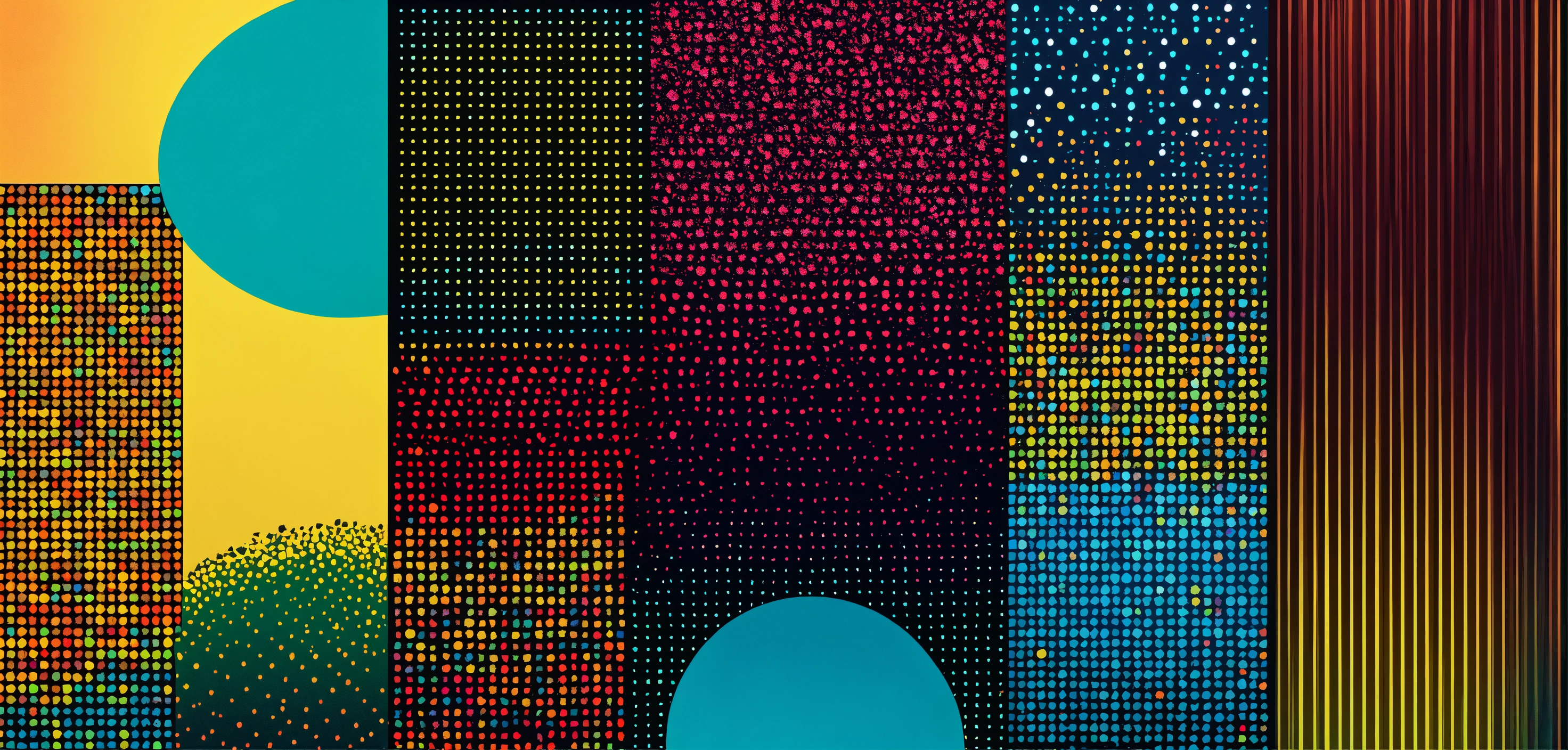 Lexica - Random dots effects in adobe illustrator, wave, vector ...