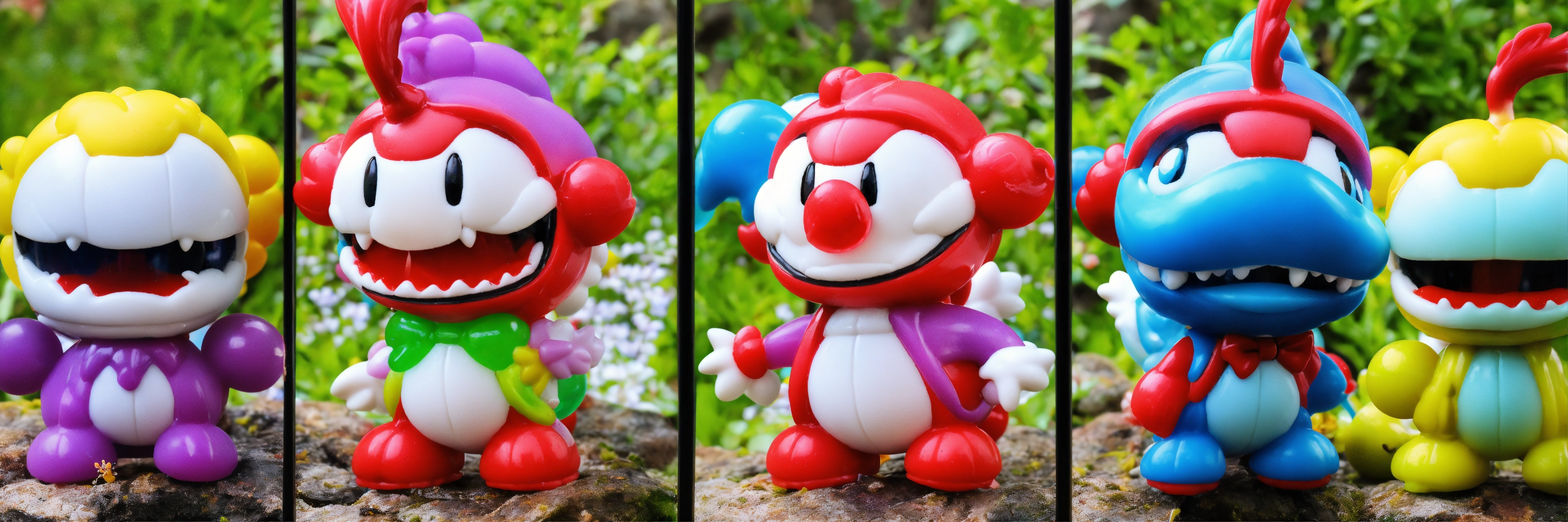 Lexica - Bubble Bobble figurer
