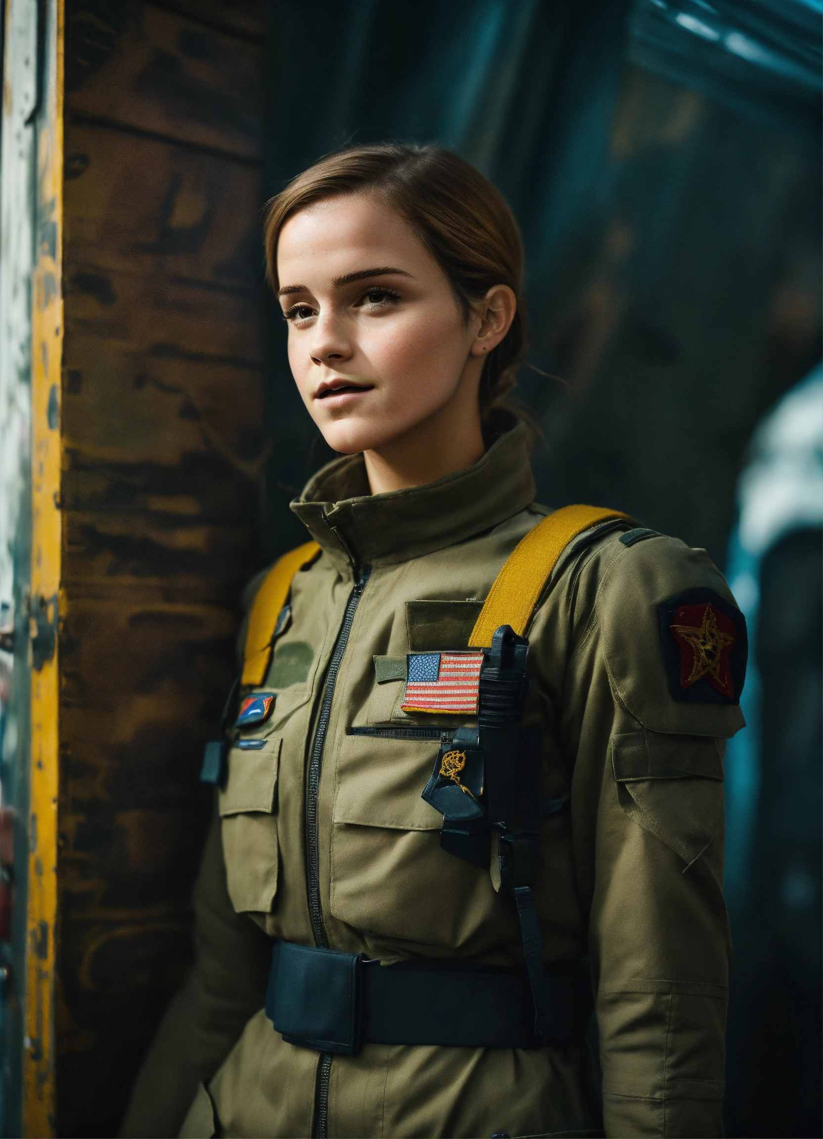 Lexica - A real photo of a girl who looks extremely like "Emma Watson ...