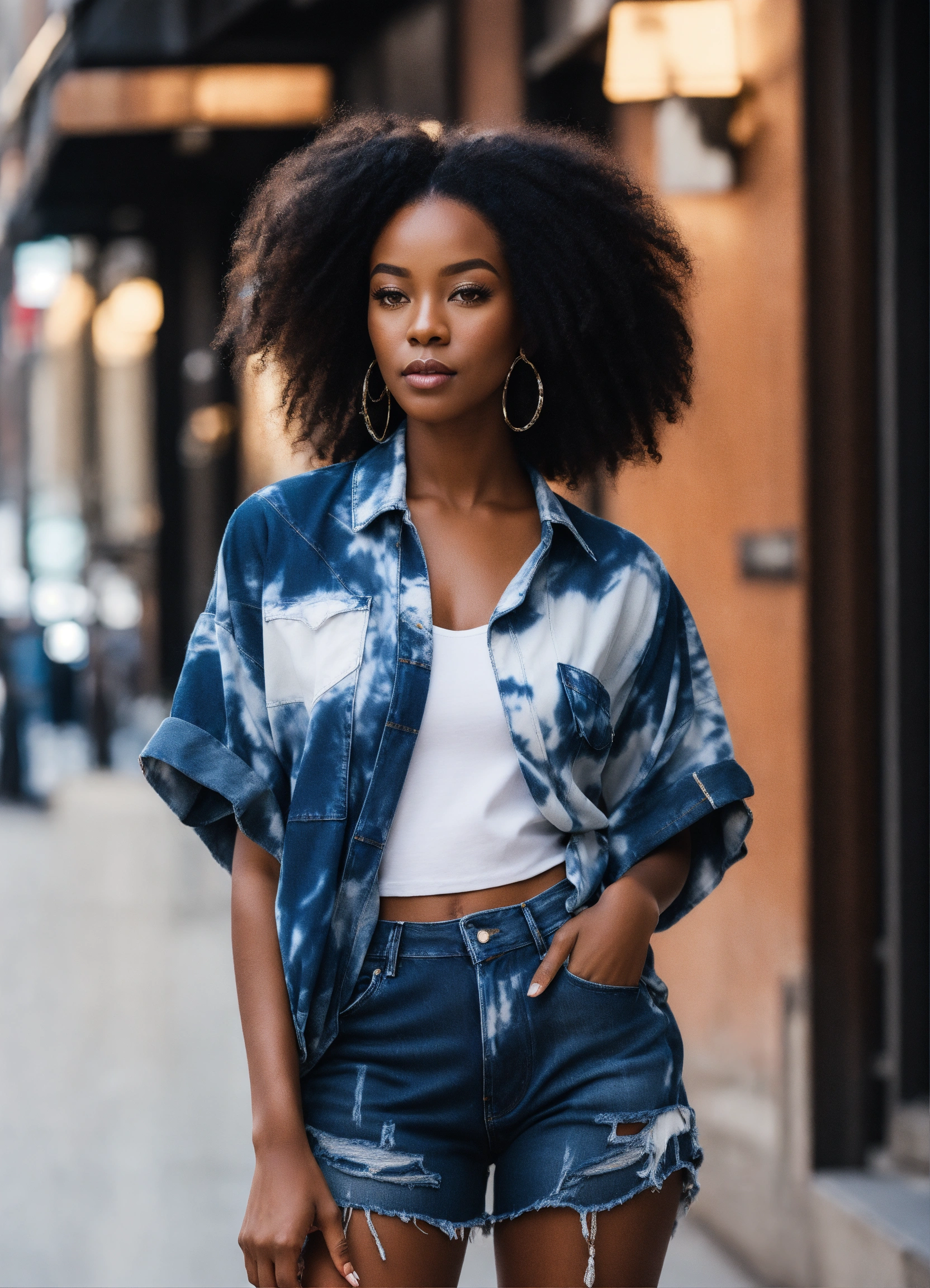 Lexica - Portrait of beautiful black woman Ultra realistic full body ...