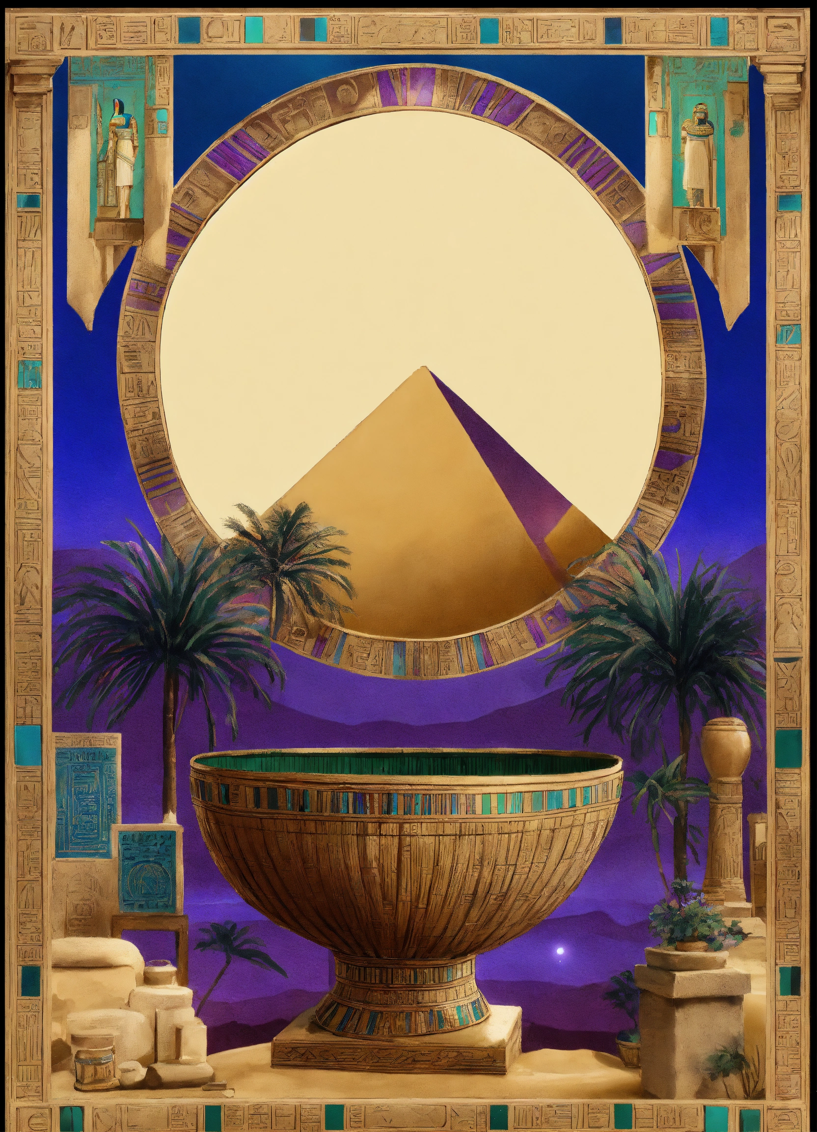 Lexica - ALL superrealism style egyptian card STYLE egyptian BIG Woven ...
