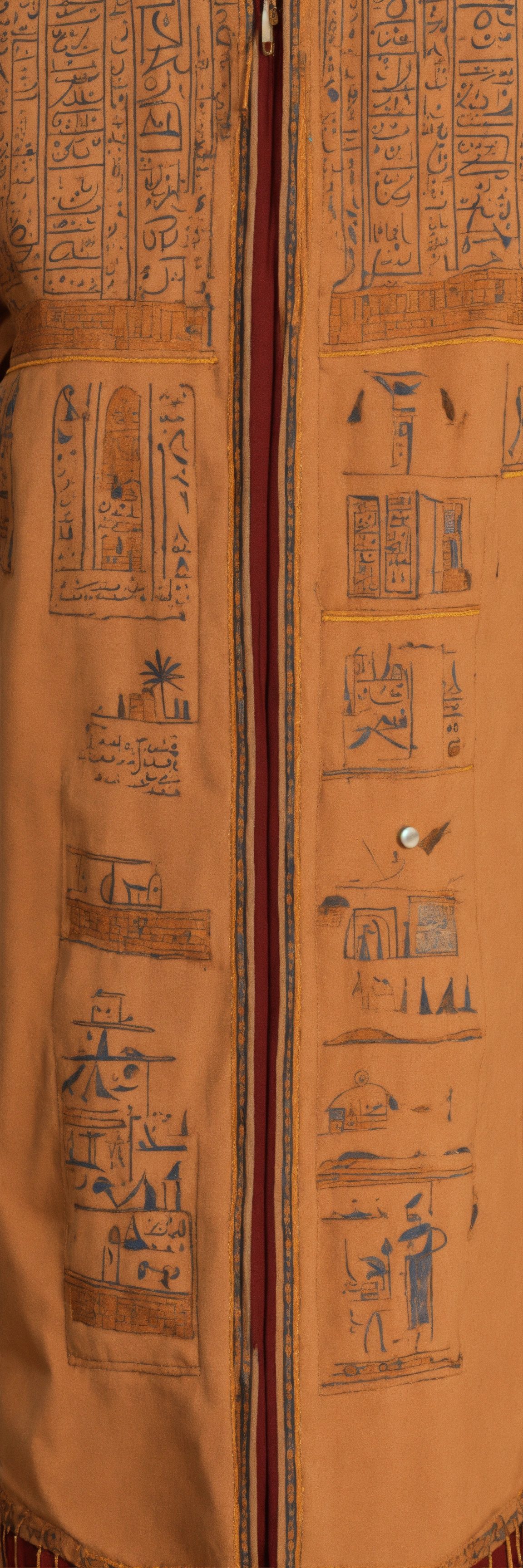 Lexica - A special design for the tour guide a 7-inch neck waistcoat ...