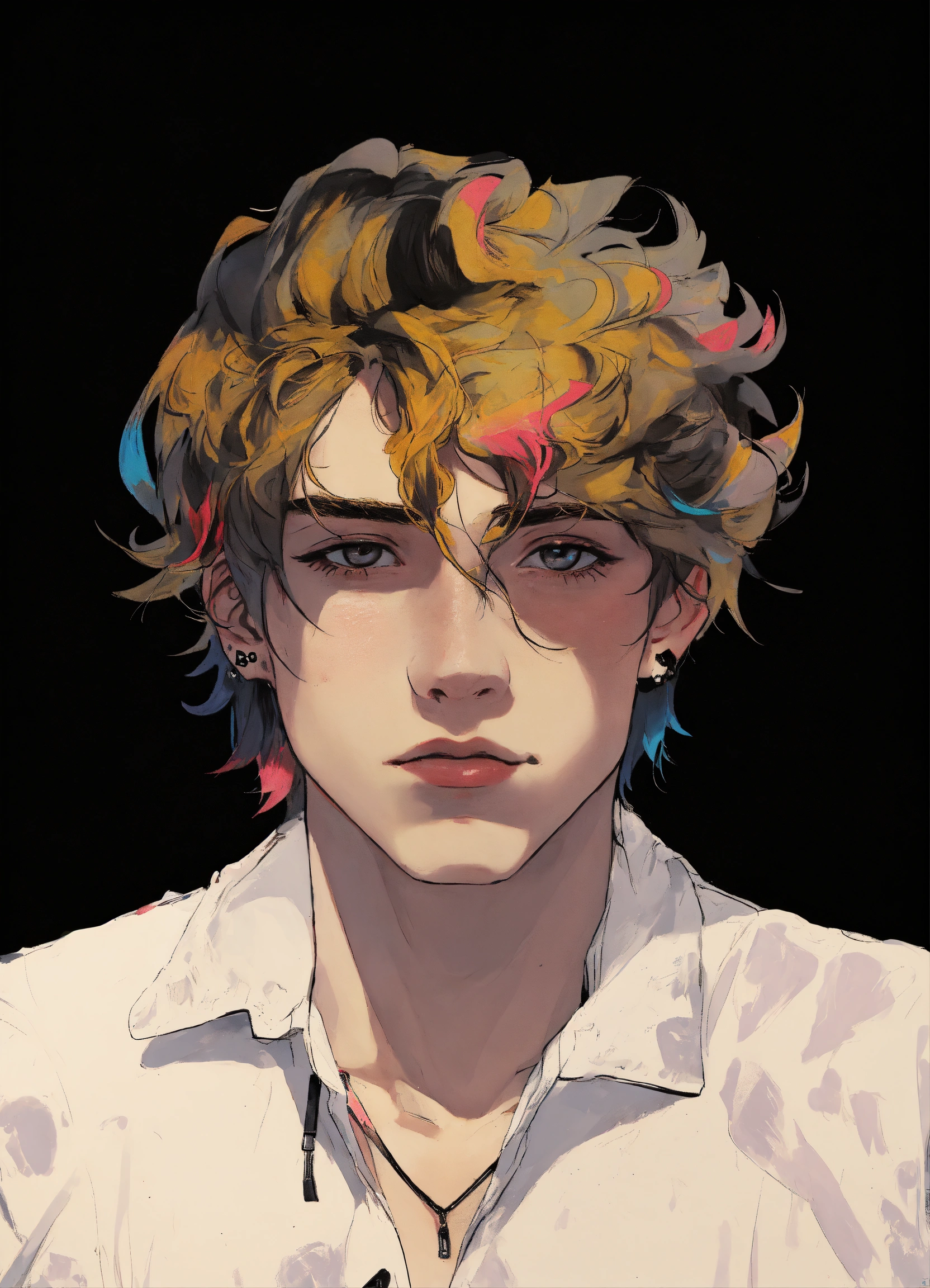 Lexica - Punk, punk aesthetic, profile, man, profile picture, male ...