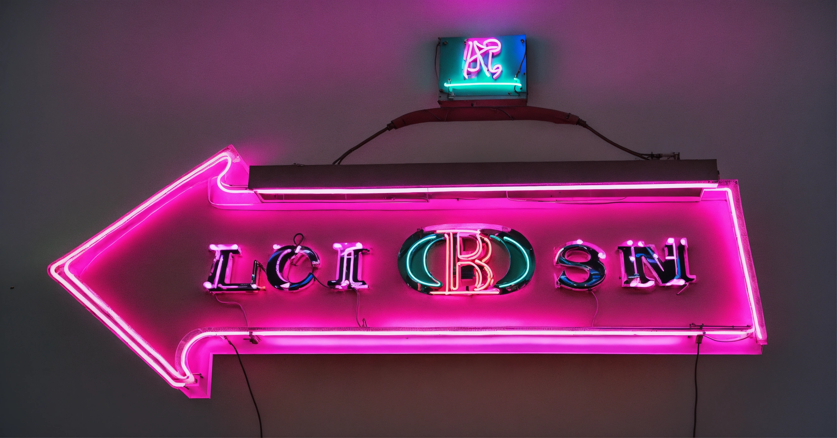 Lexica - Luxury rich boy neon signs