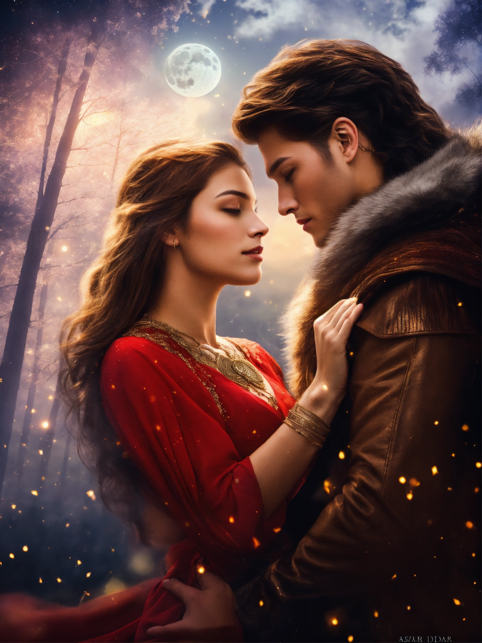 Lexica - Photo quality image realistic people for the cover of a wolf ...
