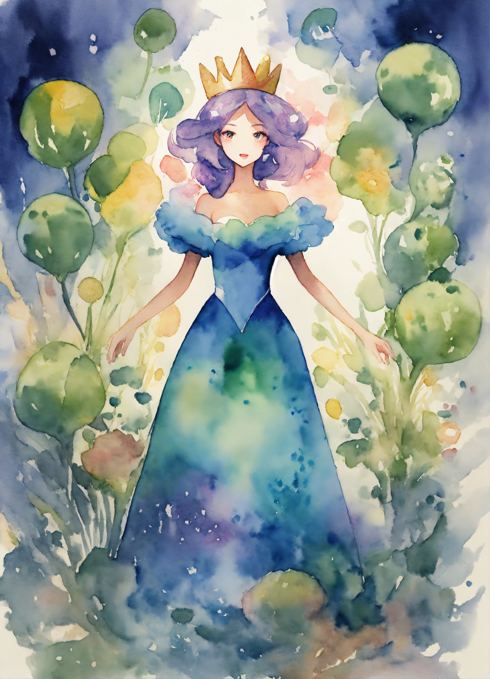 Lexica - The Oddish Pokemon, personified as a human princess with smoke ...