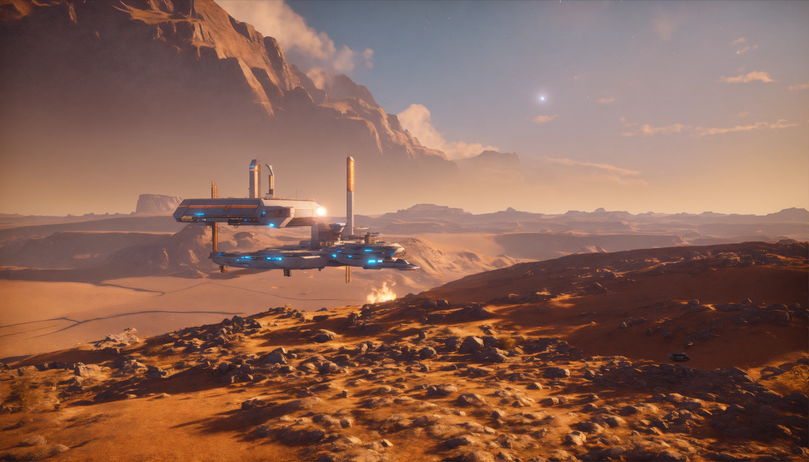 Lexica - Wide open desolate space age trending on artstation, 8k ...