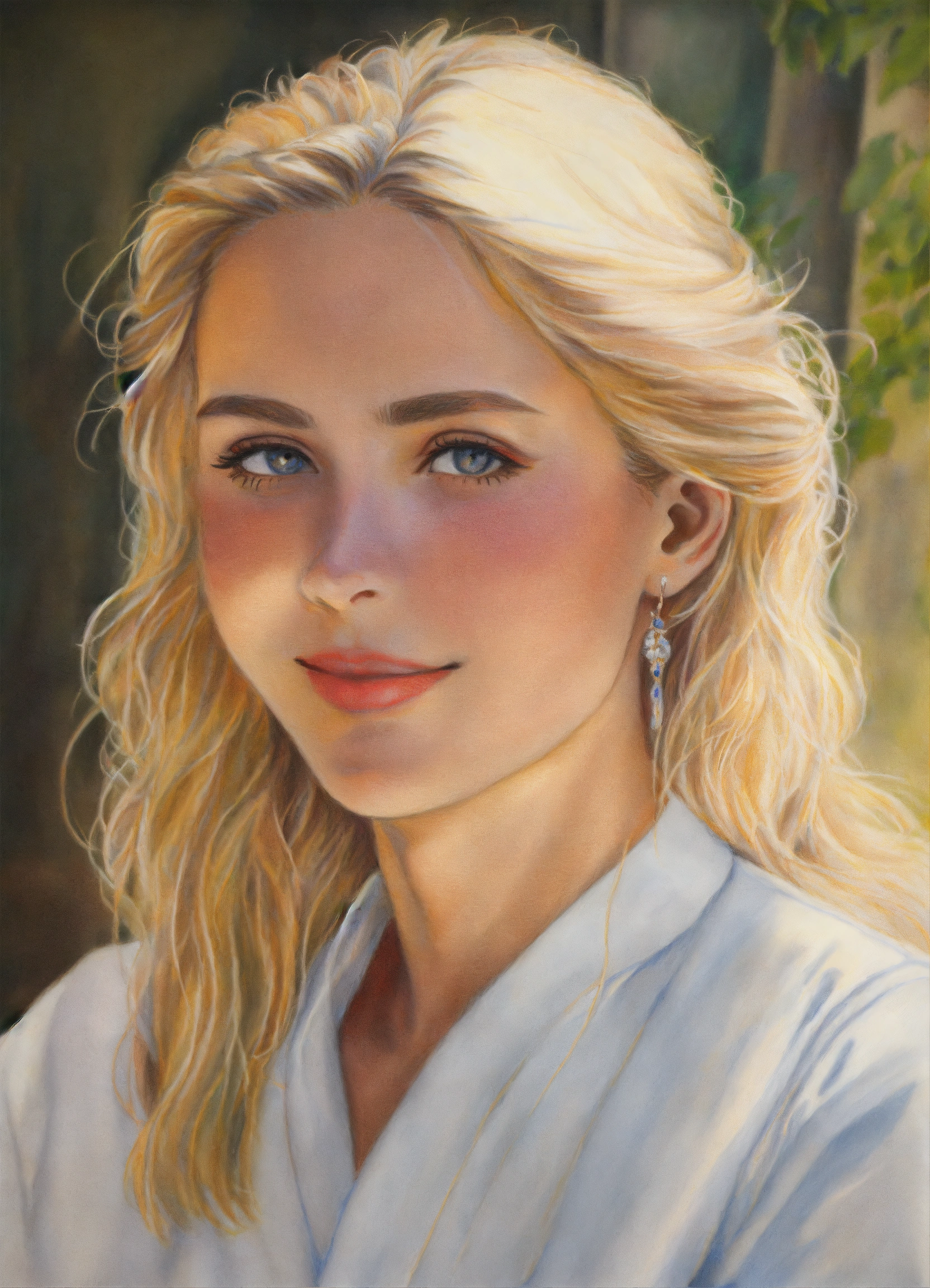 Lexica - Colored pencil drawing of portrait of a spiritual mentor ...