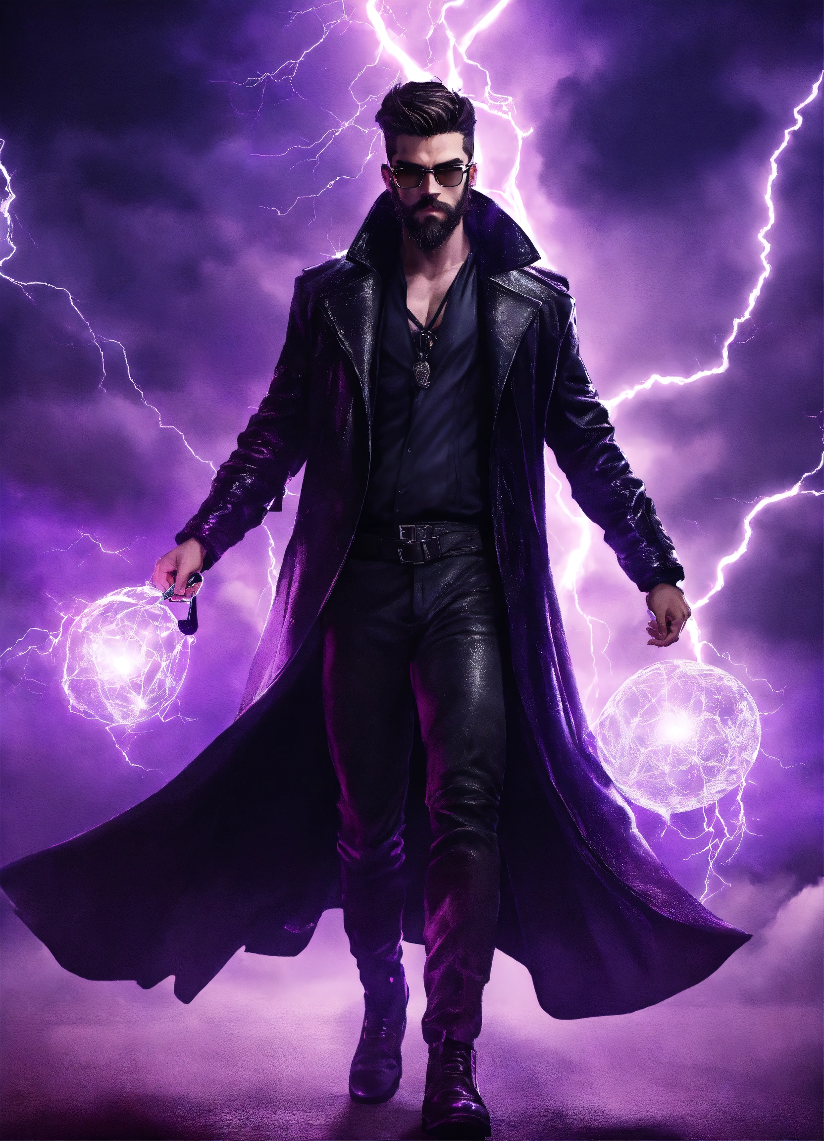 Lexica - Evil hipster wizard, a handsome white male evil god, a ...