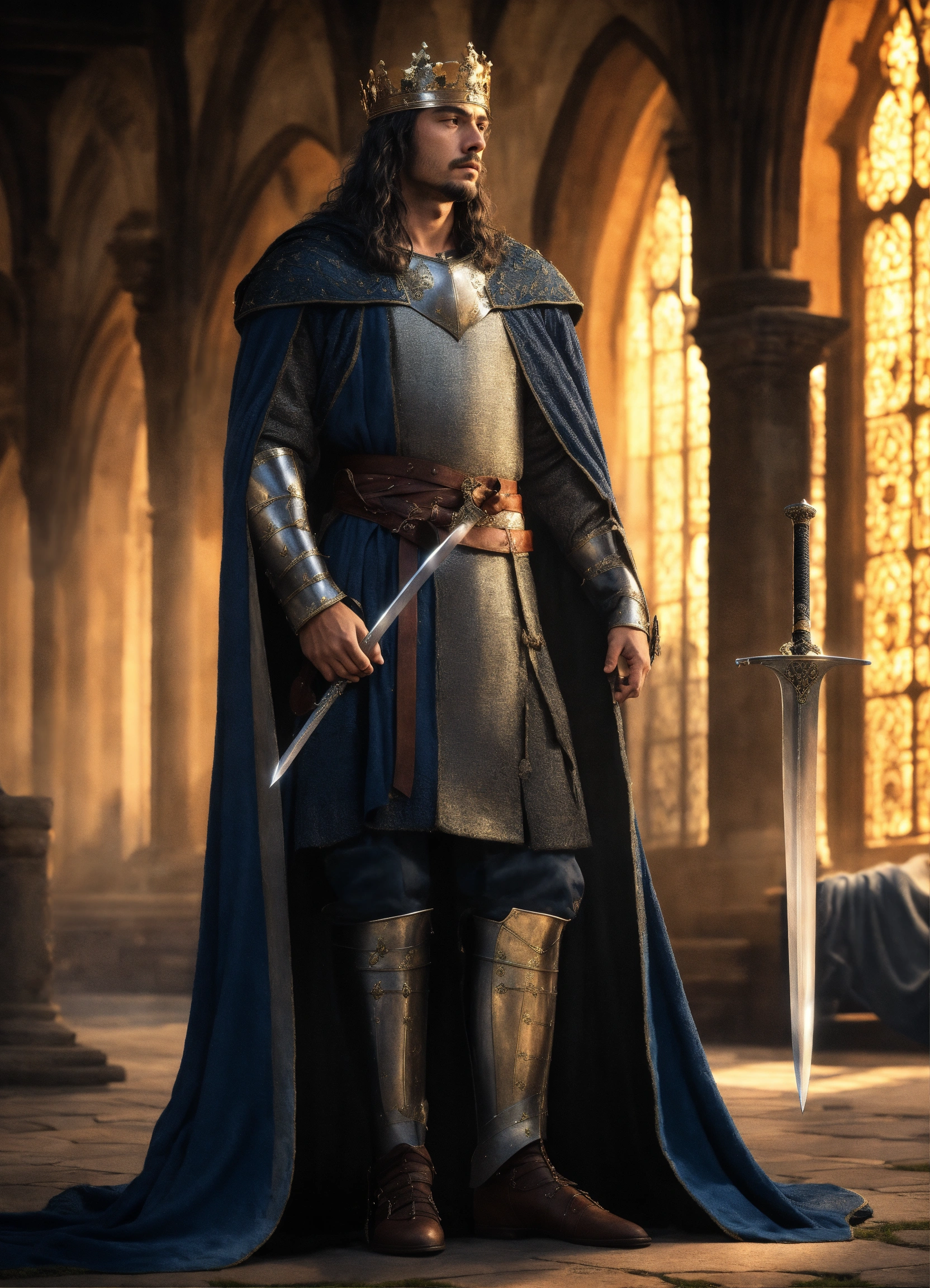 Lexica - In the medieval, the king is around 50 years old, standing ...