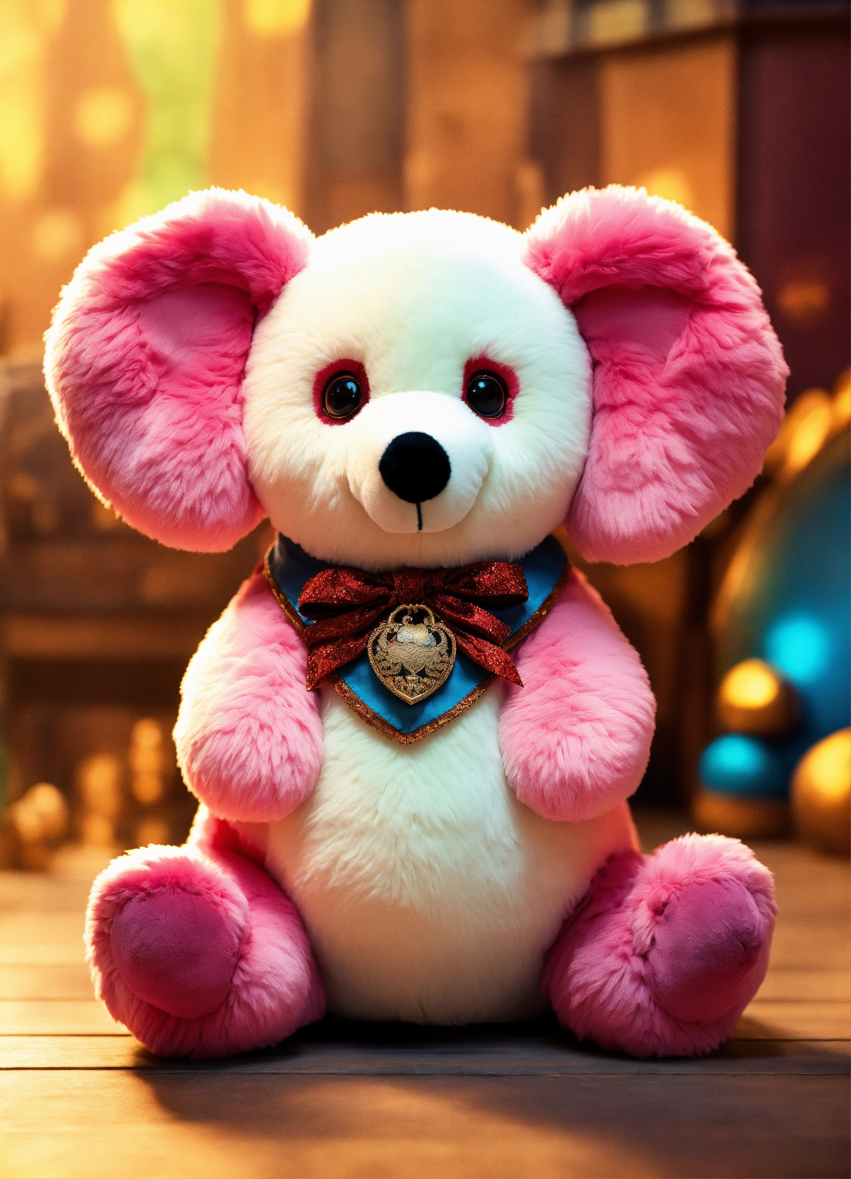 Lexica - 10. Plushy Pandaphant In 8K Ultra 3D, this endearing creature ...