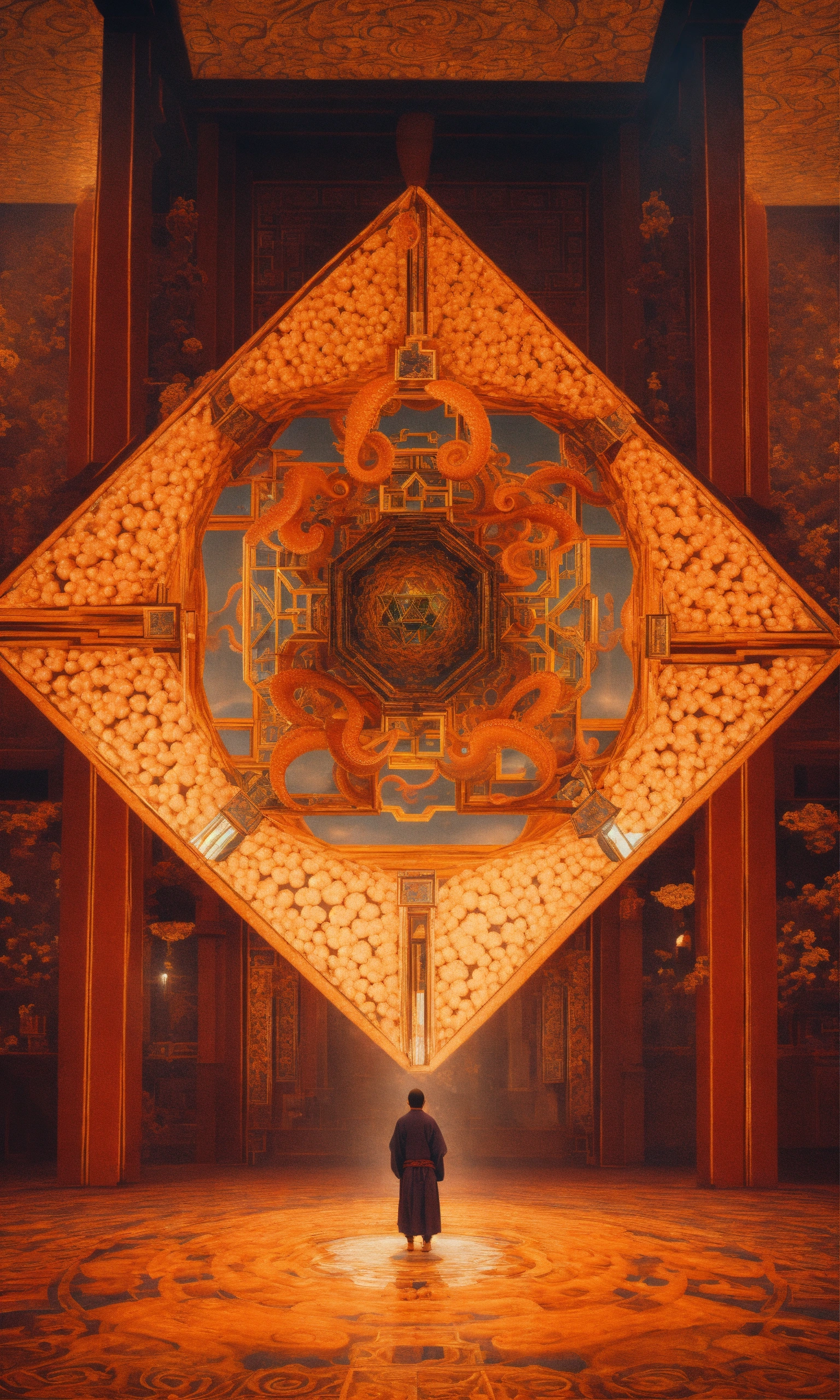 Lexica - Taoist monk octopus tesseract body fractal three point ...