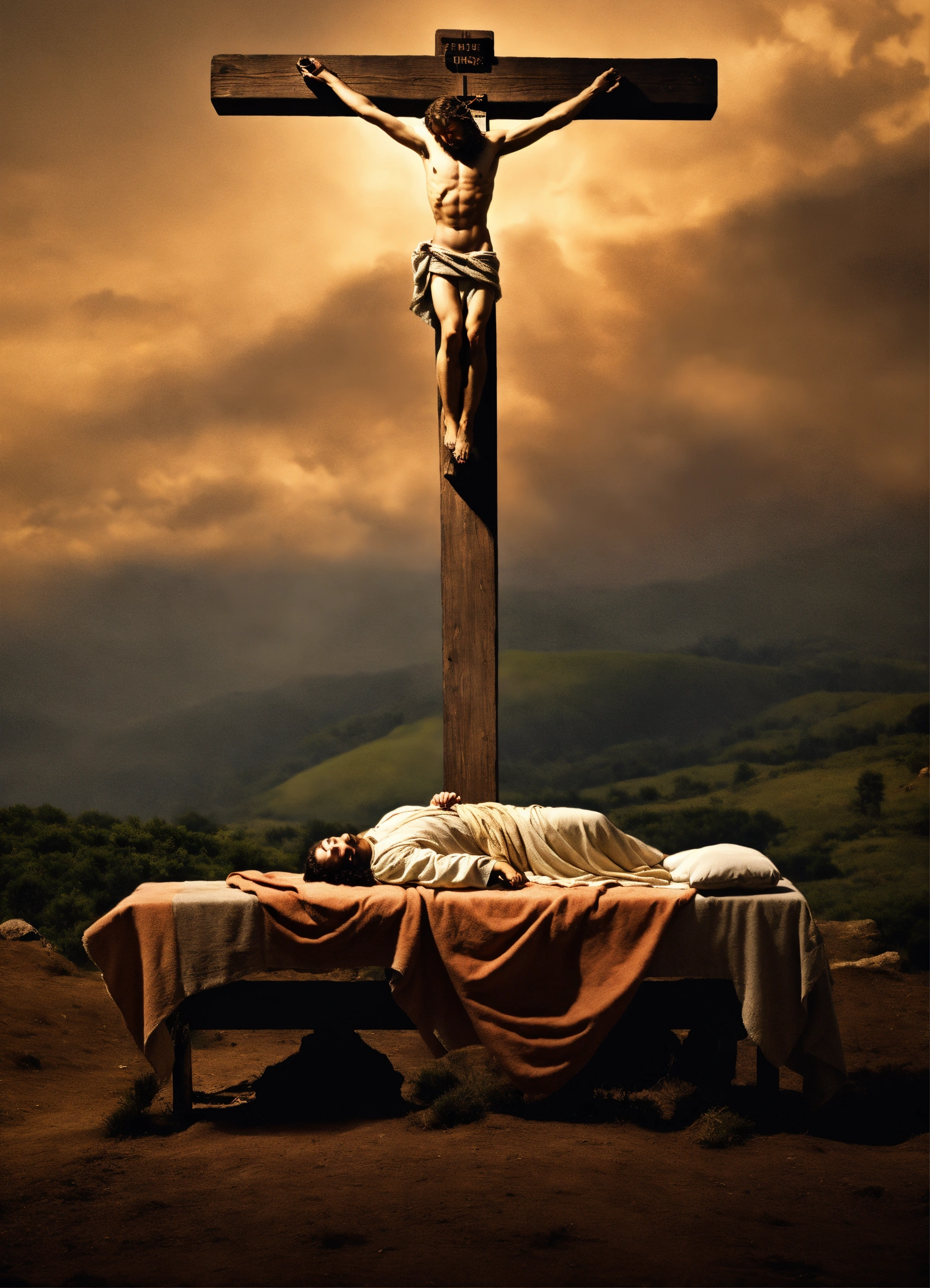 Lexica - Jesus christ falling asleep on the cross