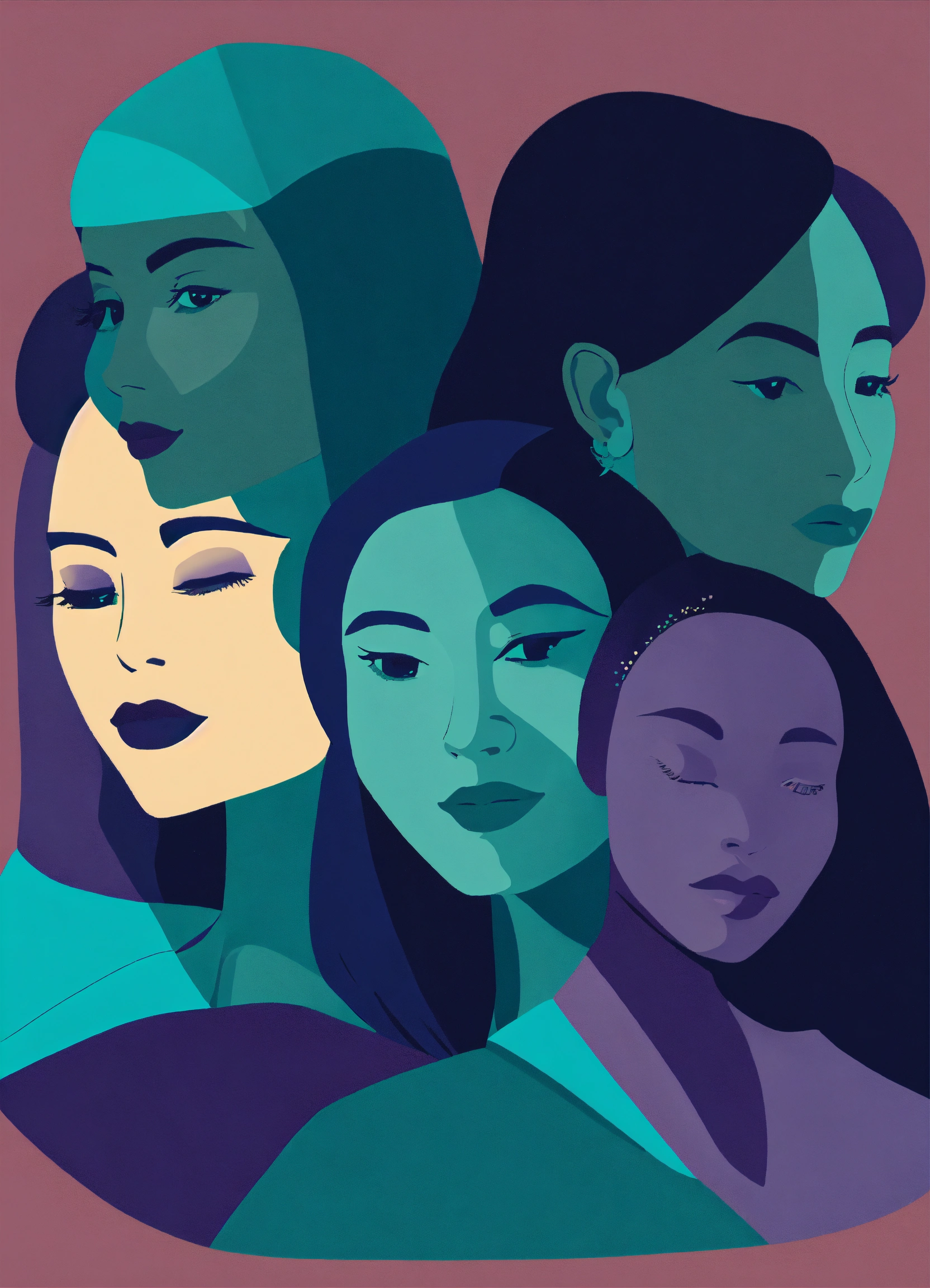 Lexica - Vector icon that represents a women of color supporting each ...