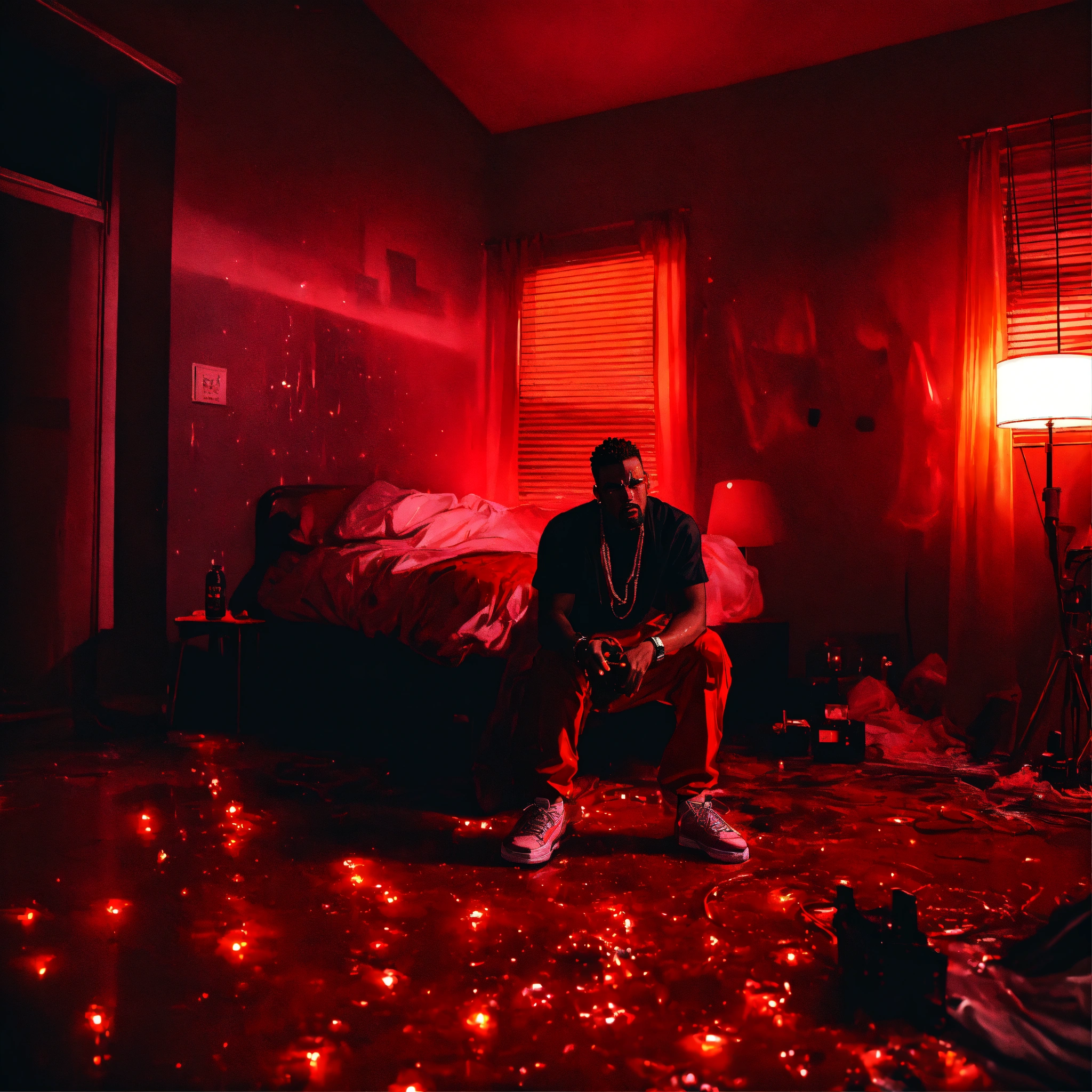 Lexica - Interior view rapper Antron Singleton "Big Lurch" mean face ...