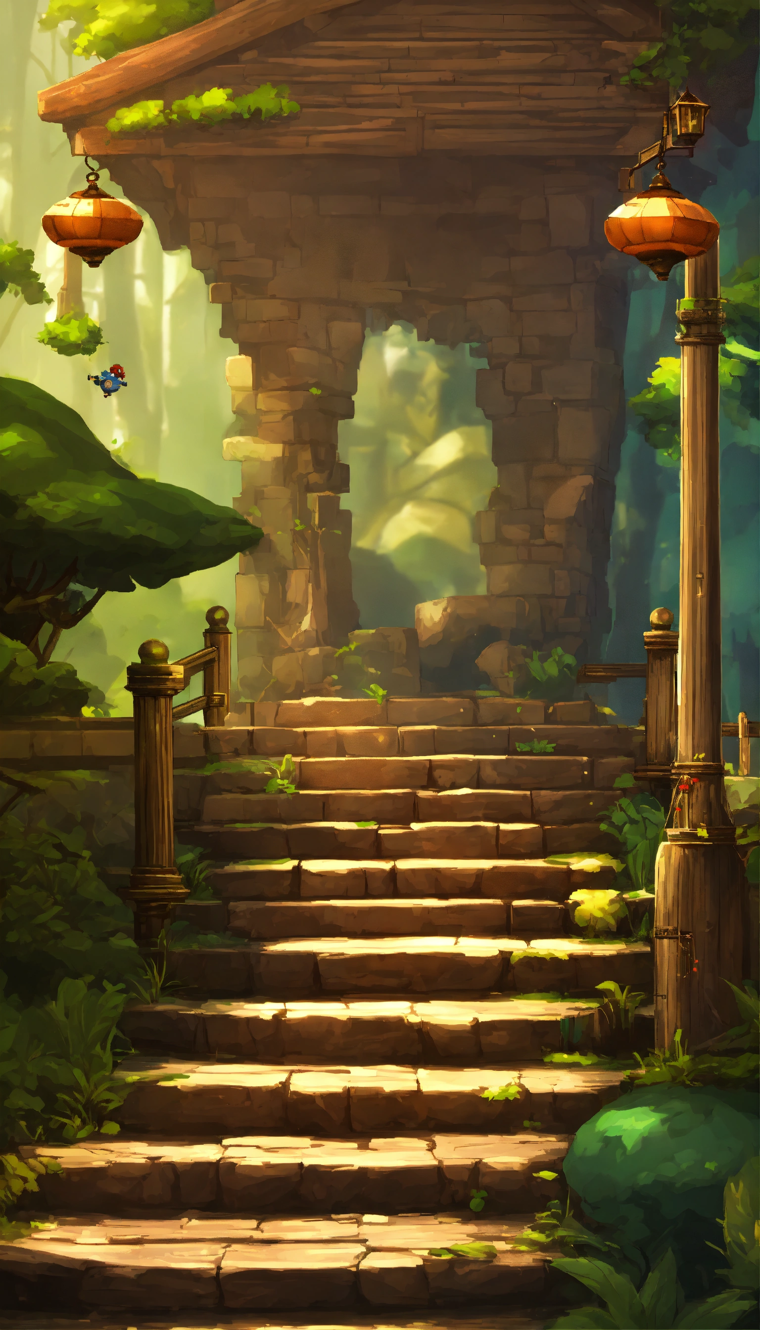 Lexica - 2D realistic platform game featuring.