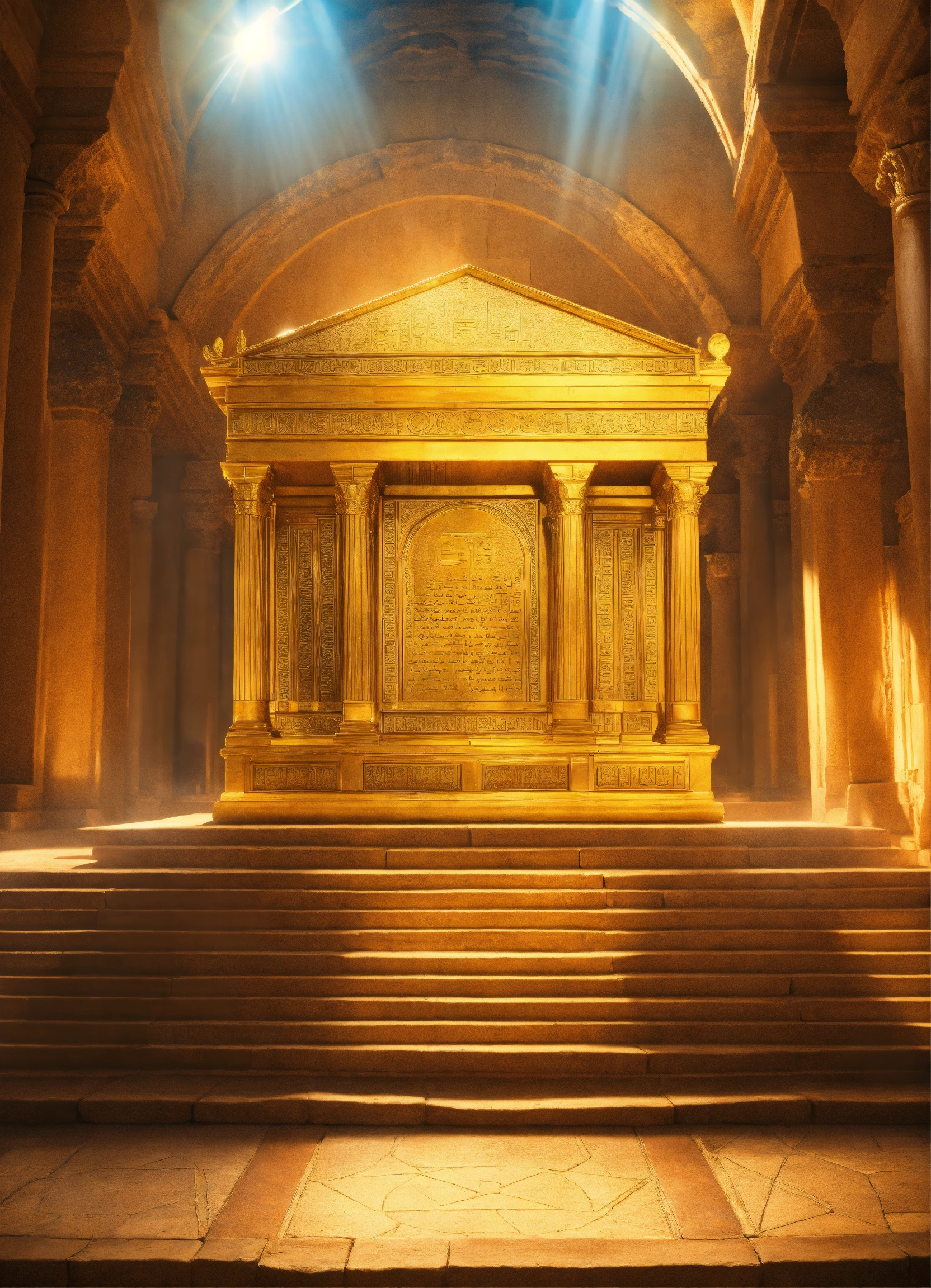 Lexica - Ark of the covenant inside the temple of solomon, ancient ...