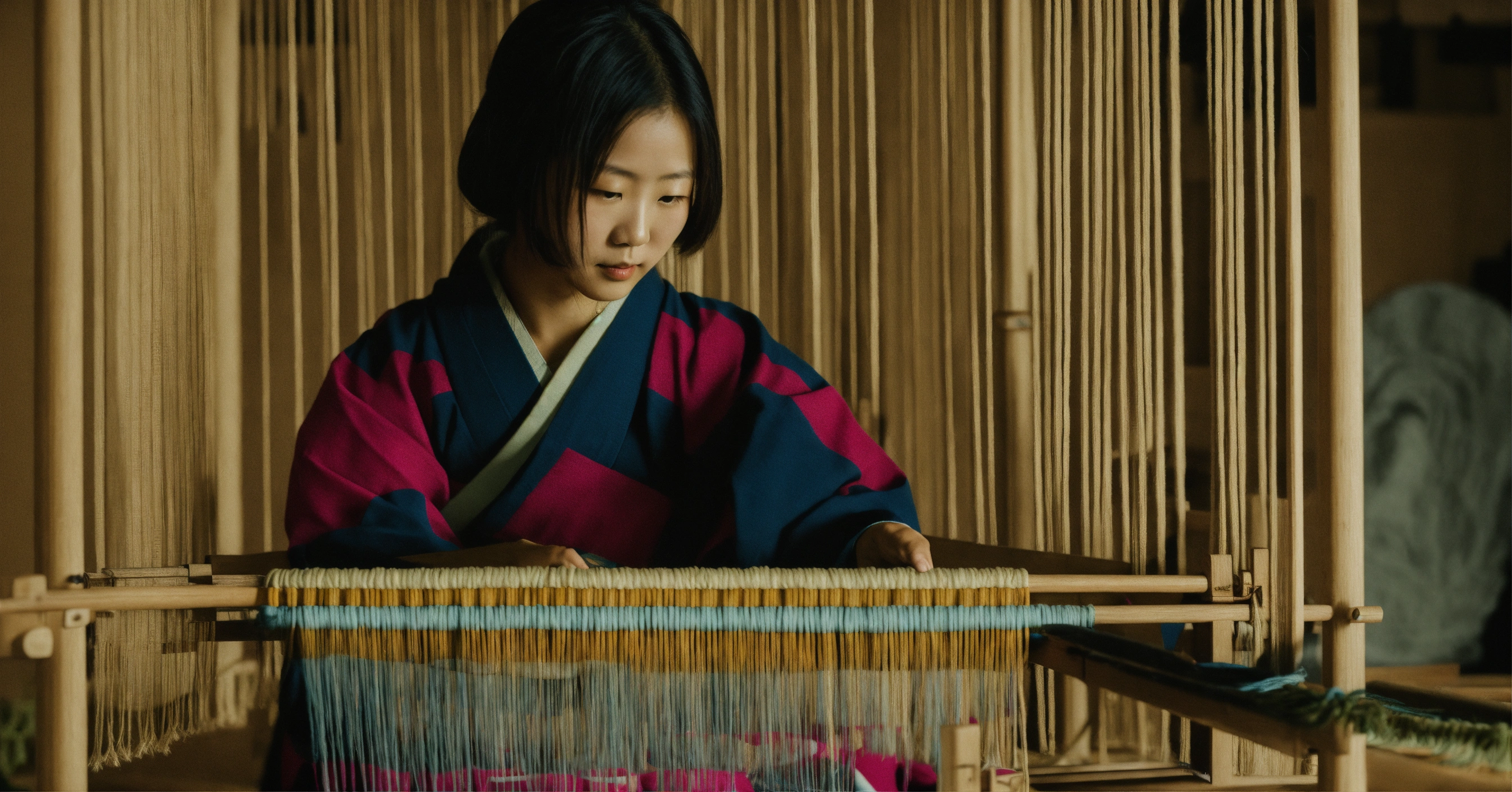 Lexica - Image of young Sakura, a Japanese woman, having her rug on the ...