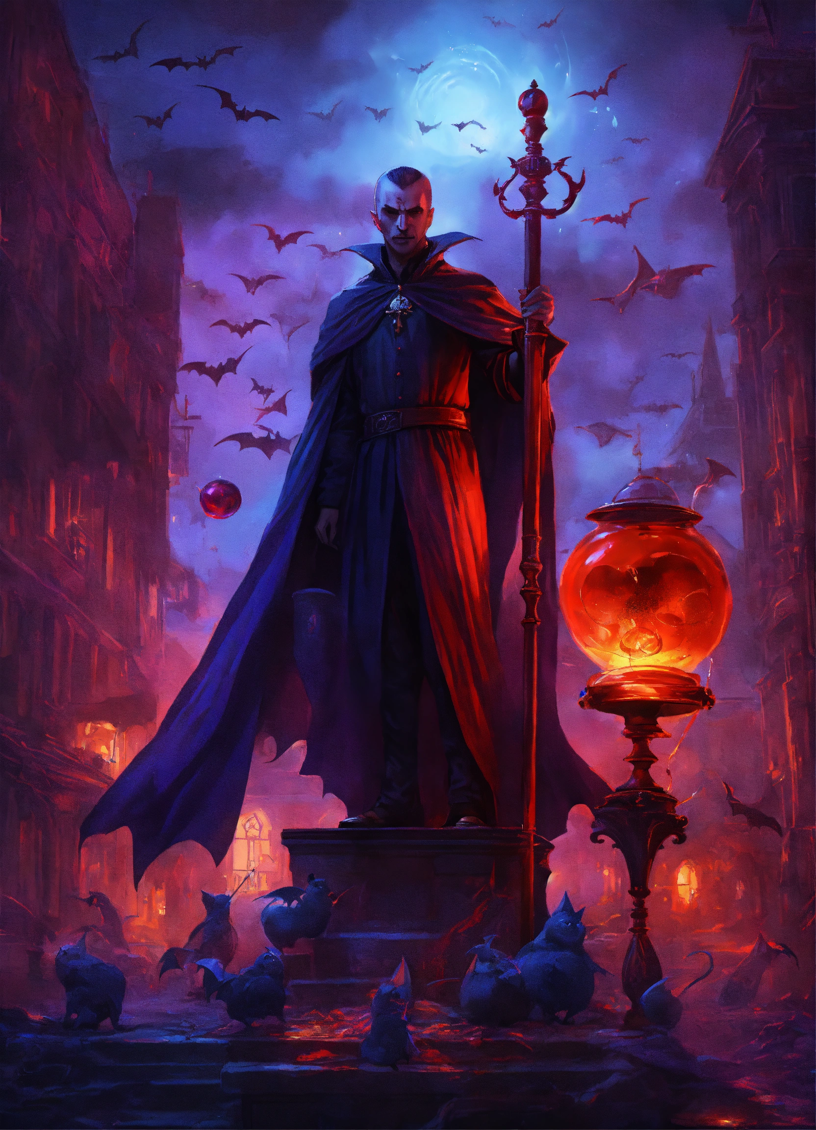 Lexica - ALL glassblowing superrealism style urban vampire STYLE JUDGE ...