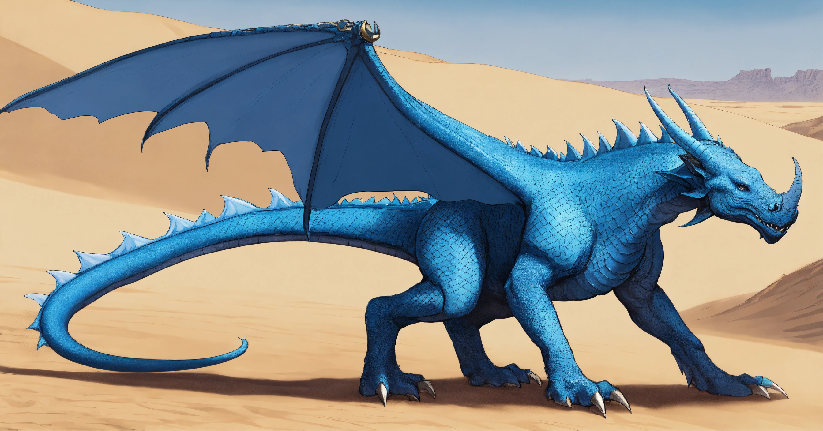 Lexica - Fine art, delicate detail, noble, Dungeons and Dragons Blue ...