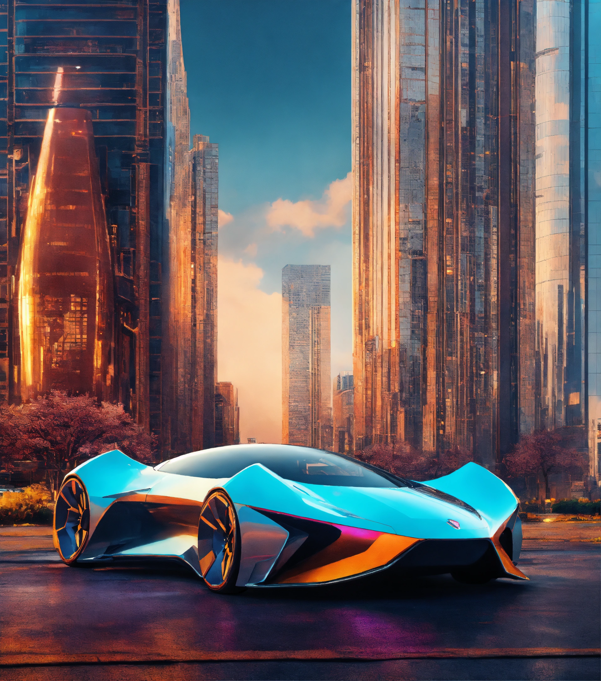 Lexica - FUTURISTIC CARS