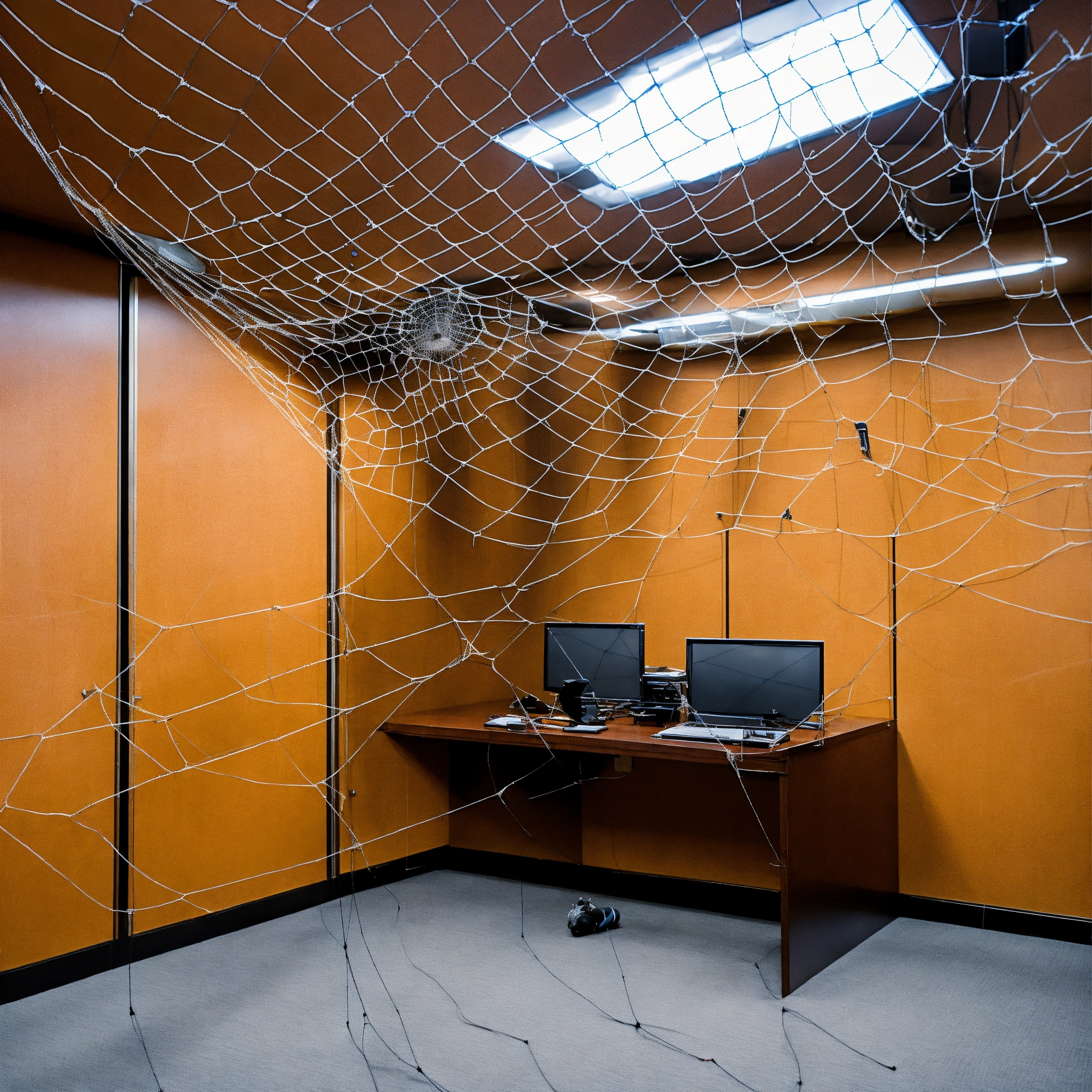 Lexica - Spiders net in a conference room