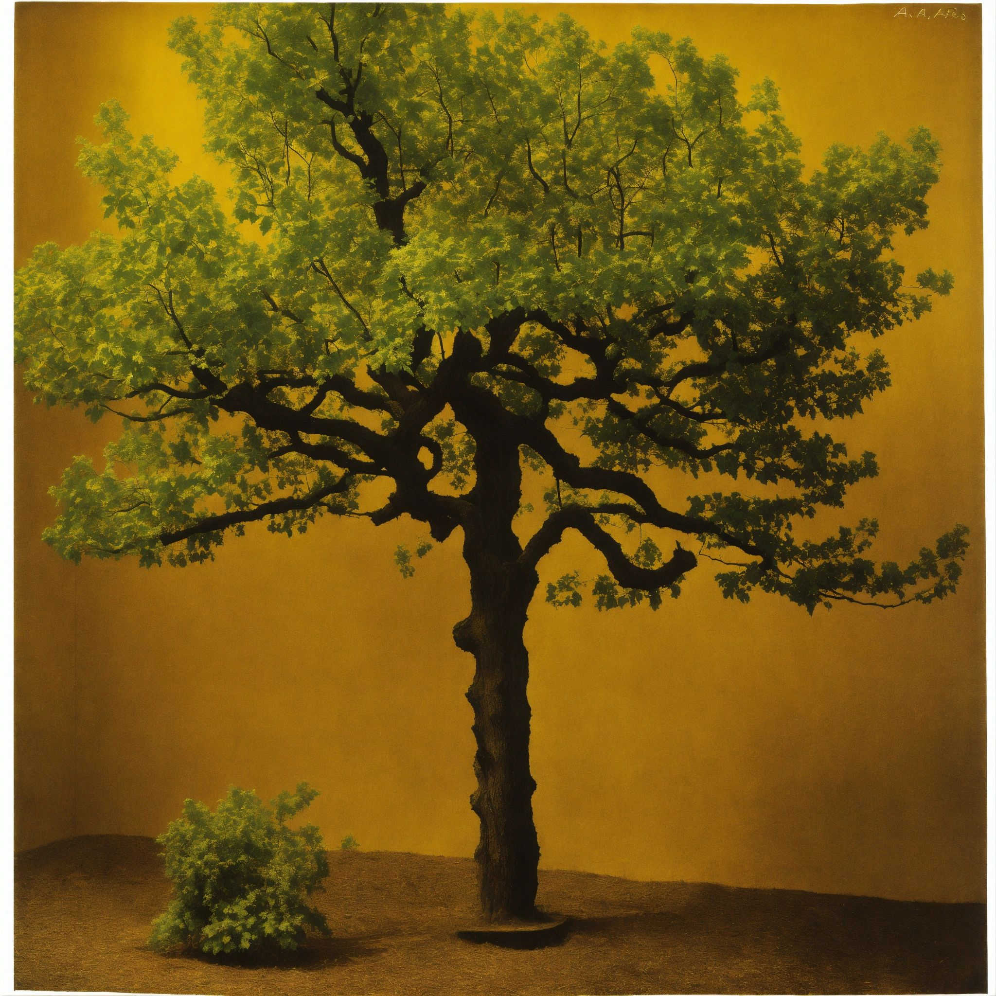 Lexica - A tree picasso cubism photography in style anna atkins ...